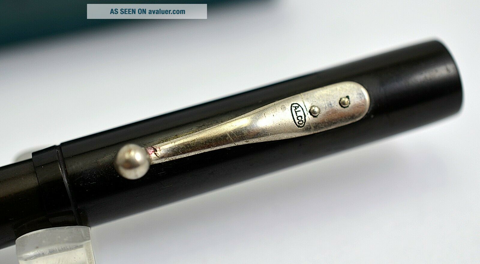 Antique Aiken Lambert Lever Filler Fountain Pen In Hard Rubber England ...