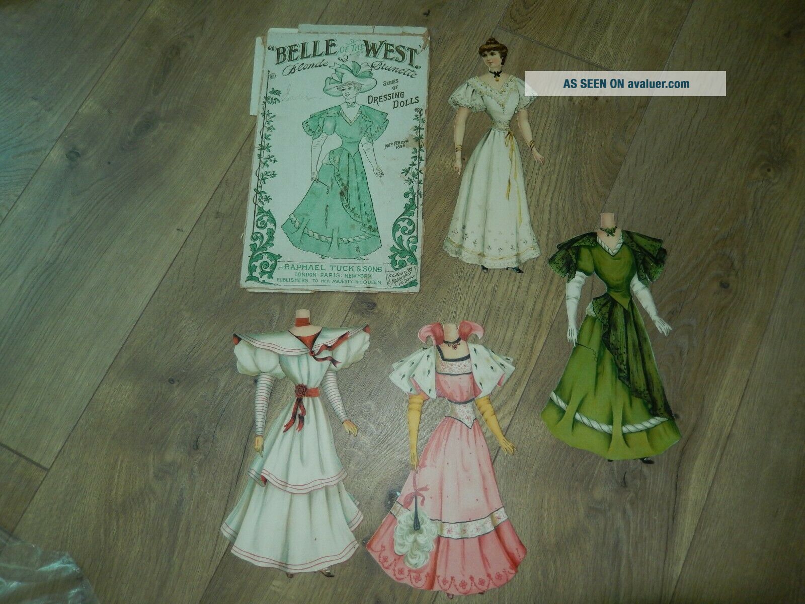 Belle Of The West, Raphael Tuck And Sons, 1895 | #3827454