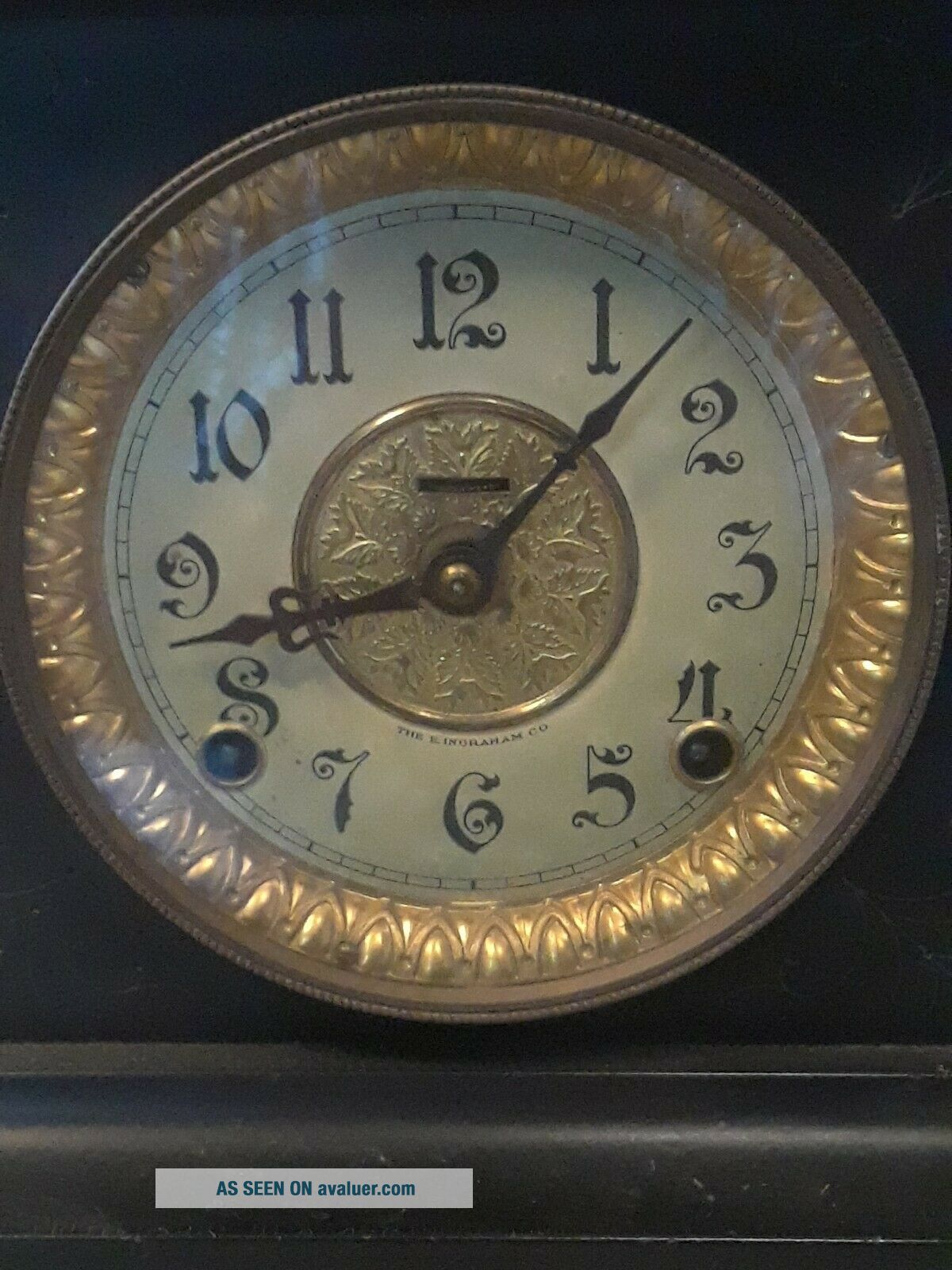 Antique E. INGRAHAM MANTEL CLOCK - MADE BY THE E. INGRAHAM CO. | #3819840