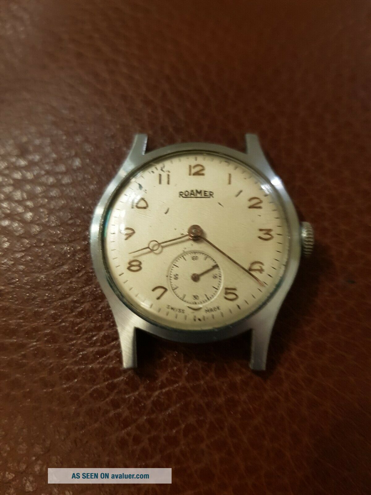 Roamer Watch Vintage Men ' S Watch In In GWO With Second Hand. | #3825436