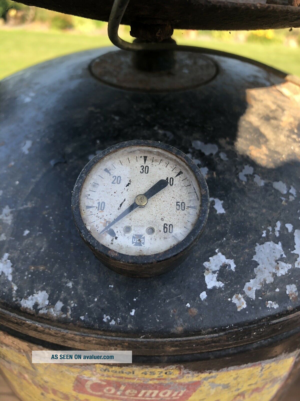 Vintage 1930s Coleman Handy Gas Plant Model 457G Stove Burner Camping ...
