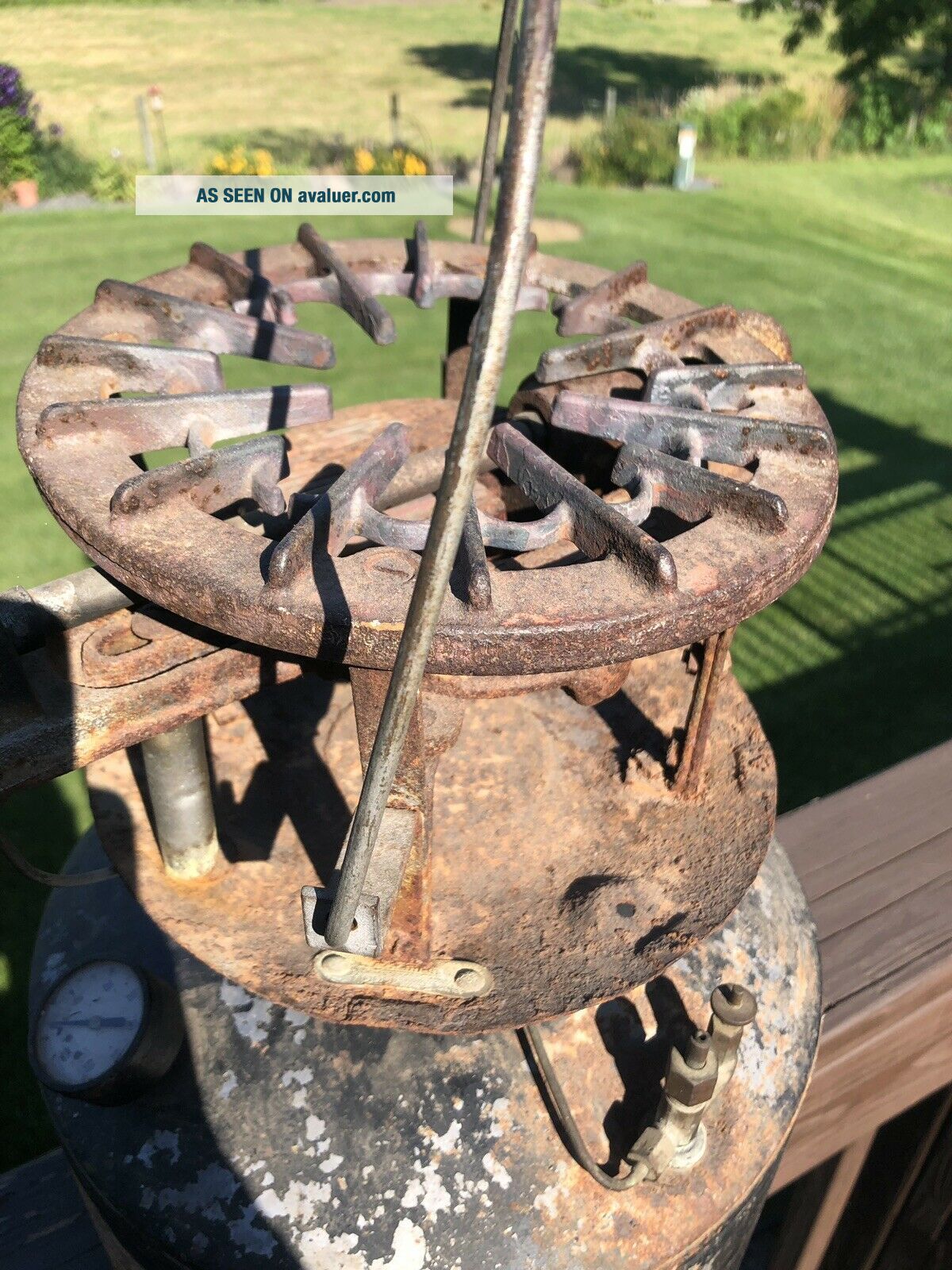 Vintage 1930s Coleman Handy Gas Plant Model 457G Stove Burner Camping ...