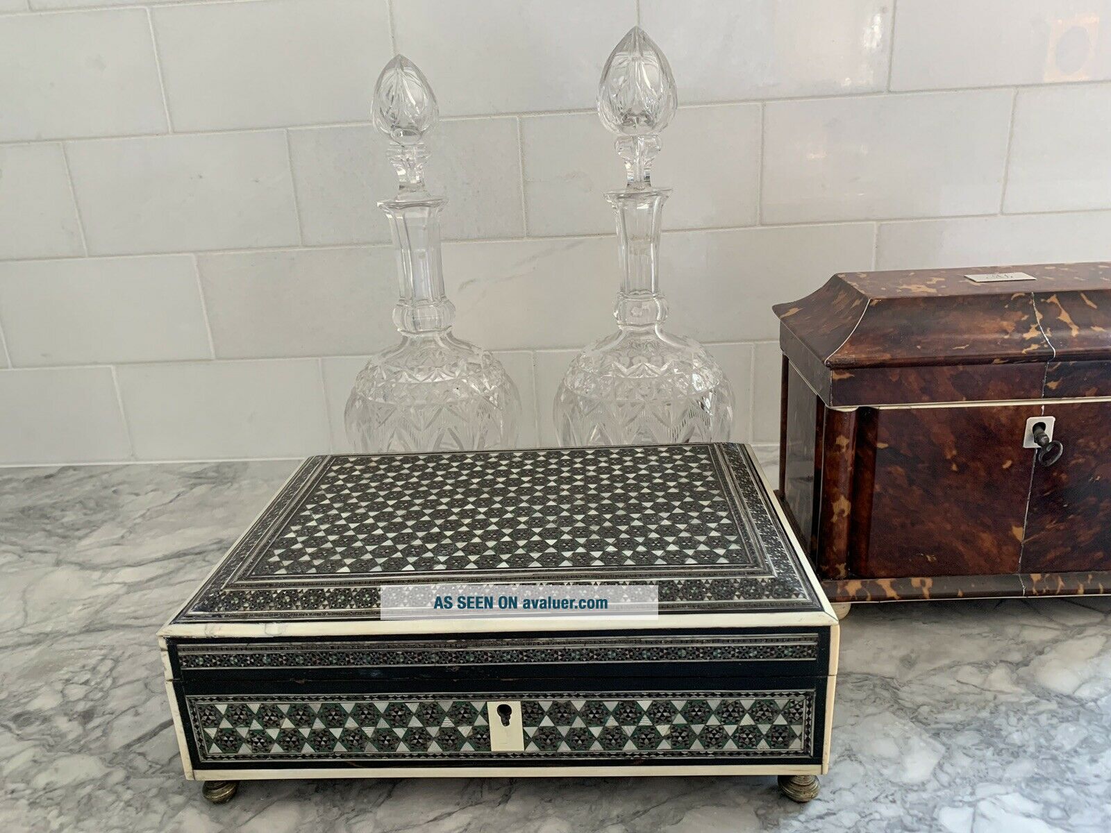 A Rare Anglo Indian Sadeli Jewelery Box | #3834654