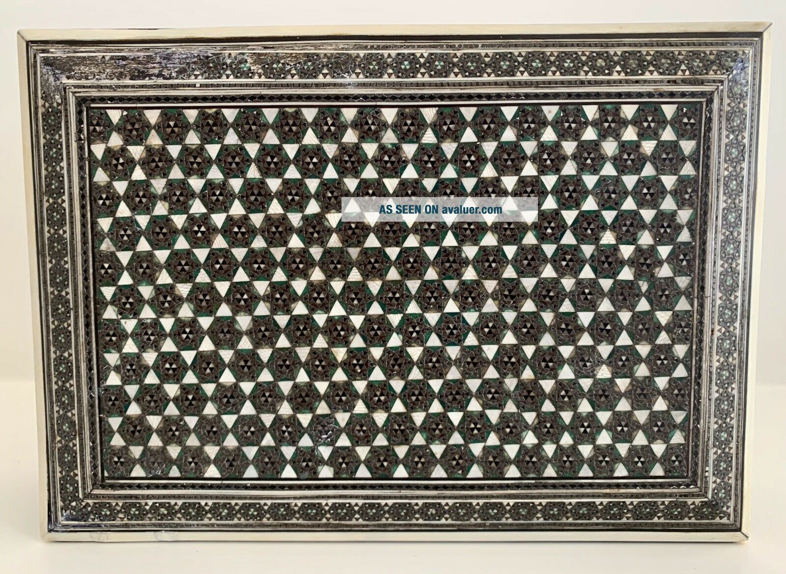 A Rare Anglo Indian Sadeli Jewelery Box | #3834654