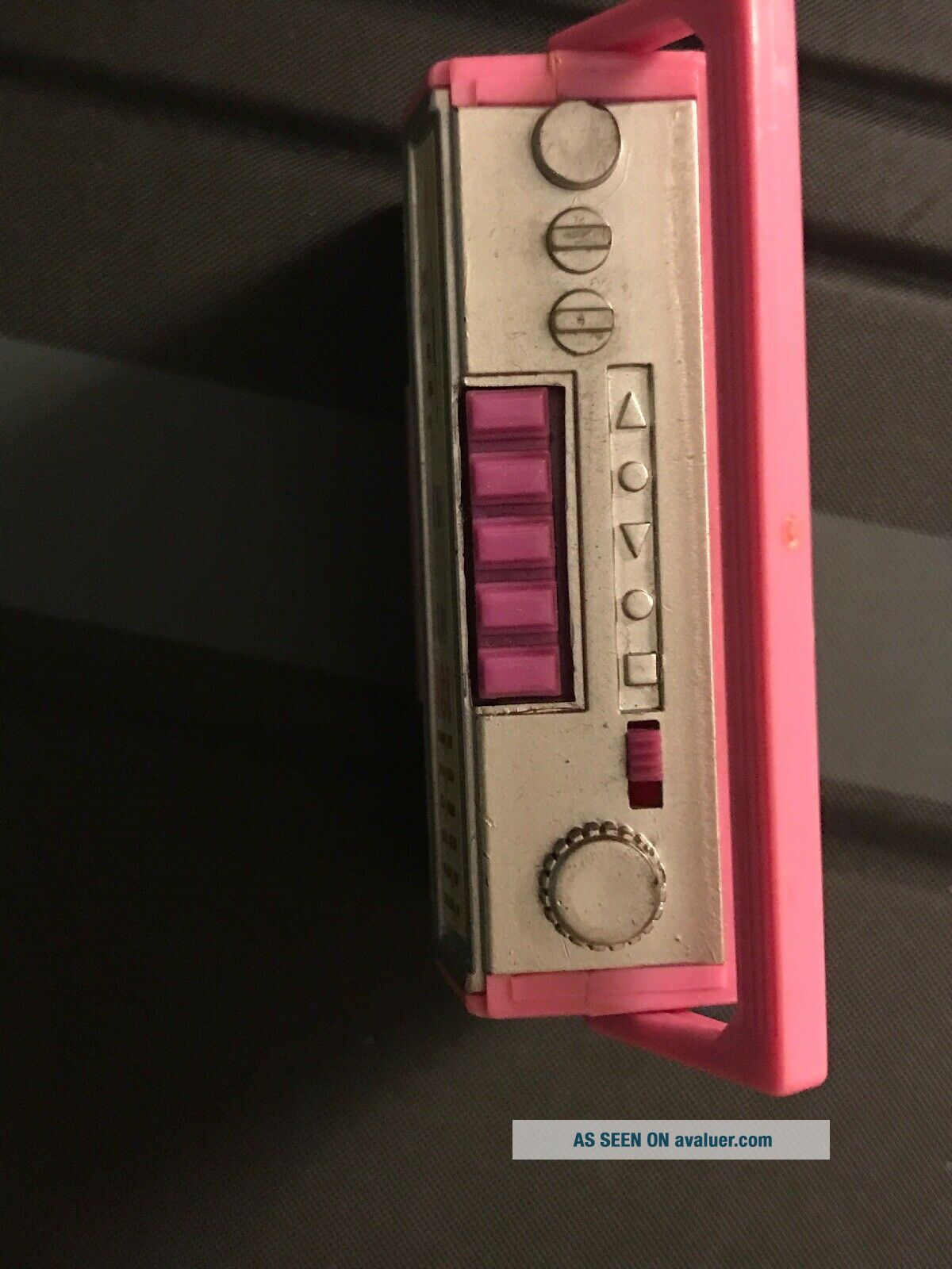 Vintage Barbie Doll Wind Up Radio Cassette Tape Deck Boom Box 1989 ...