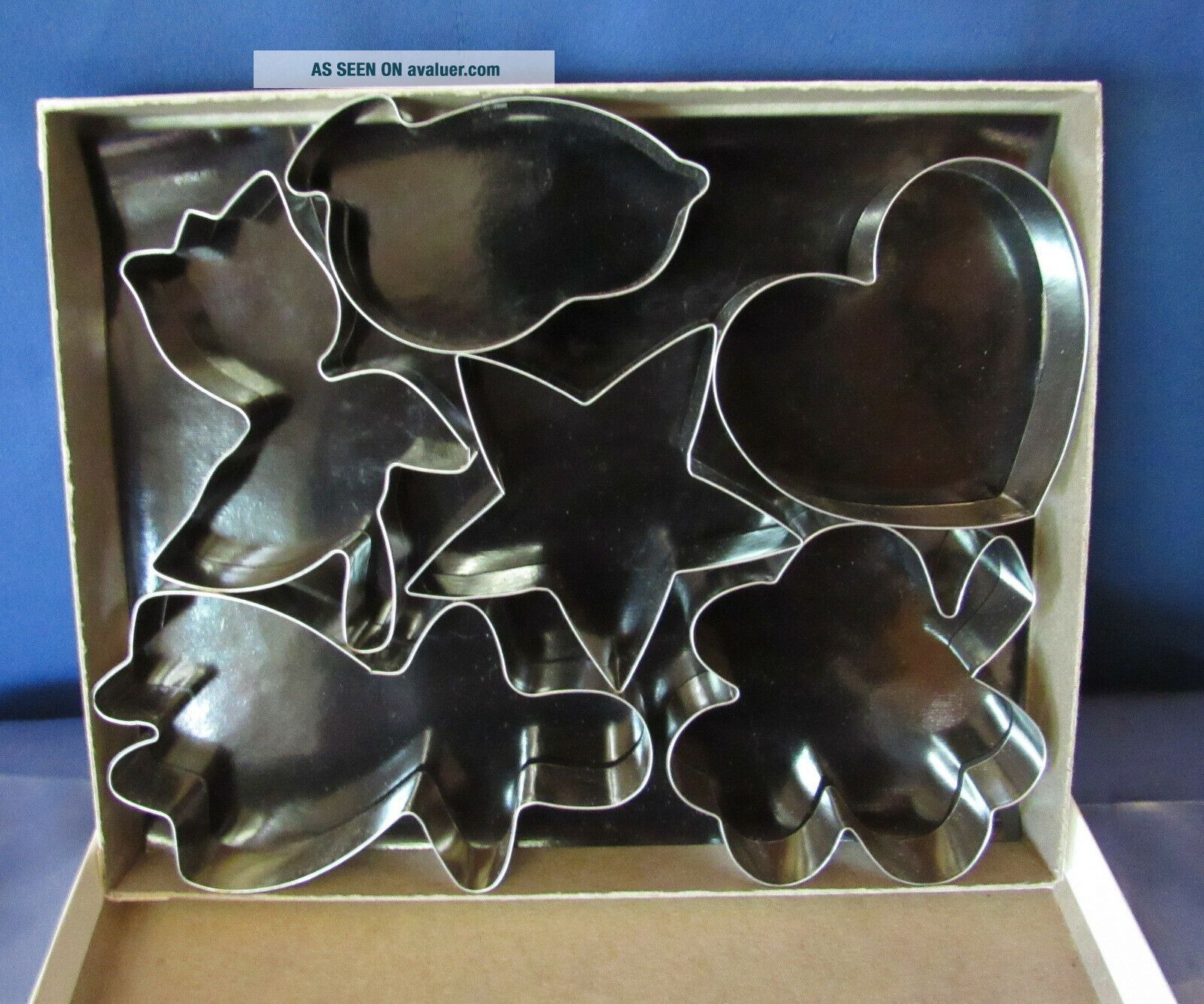 Pennsylvania Dutch Metal Cookie Cutters Replicas Of Antique Tin Shapes ...