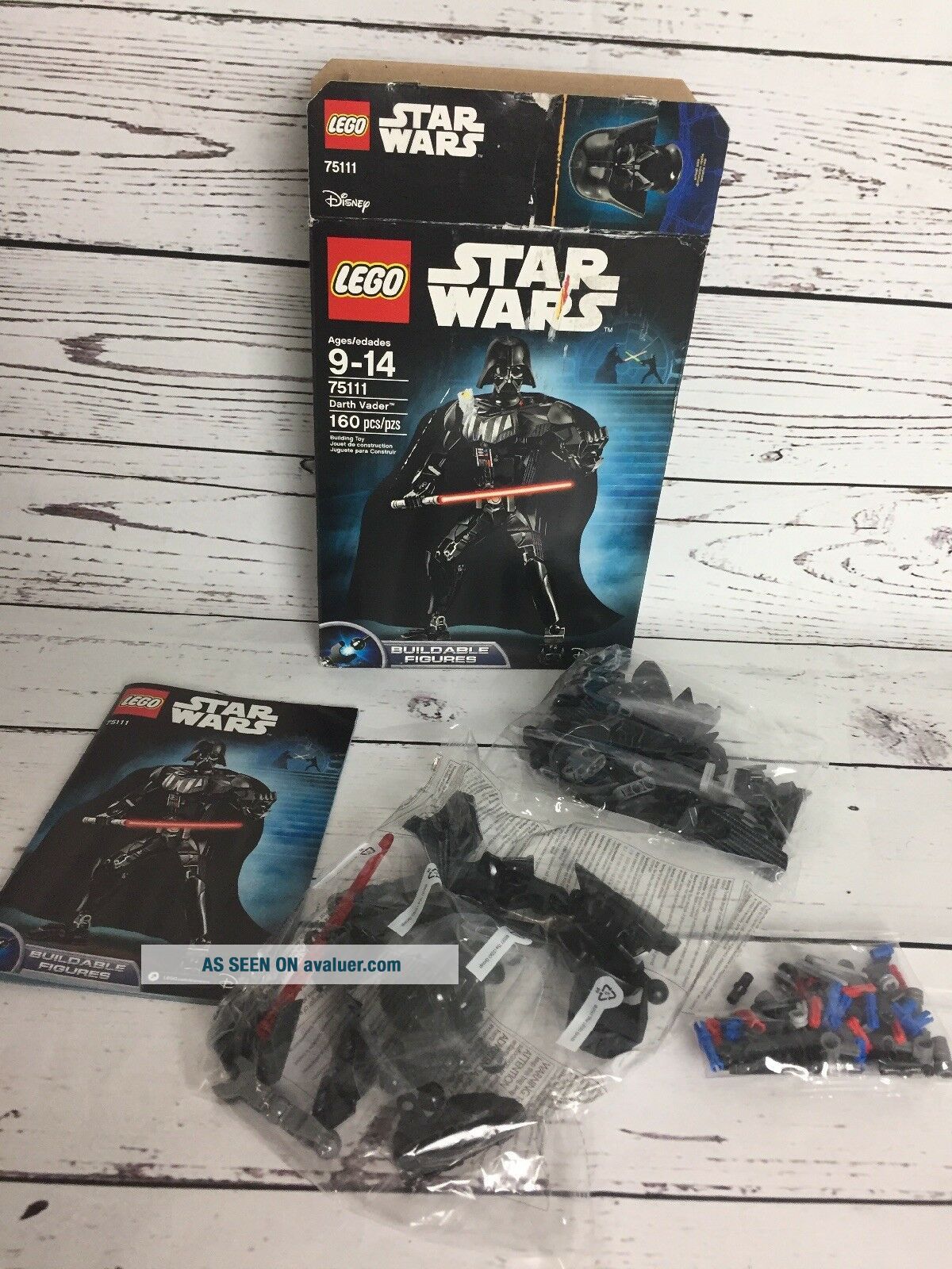 LEGO 75111 STARS WARS Buildable Darth Vader - Open Box, Bags Missing ...