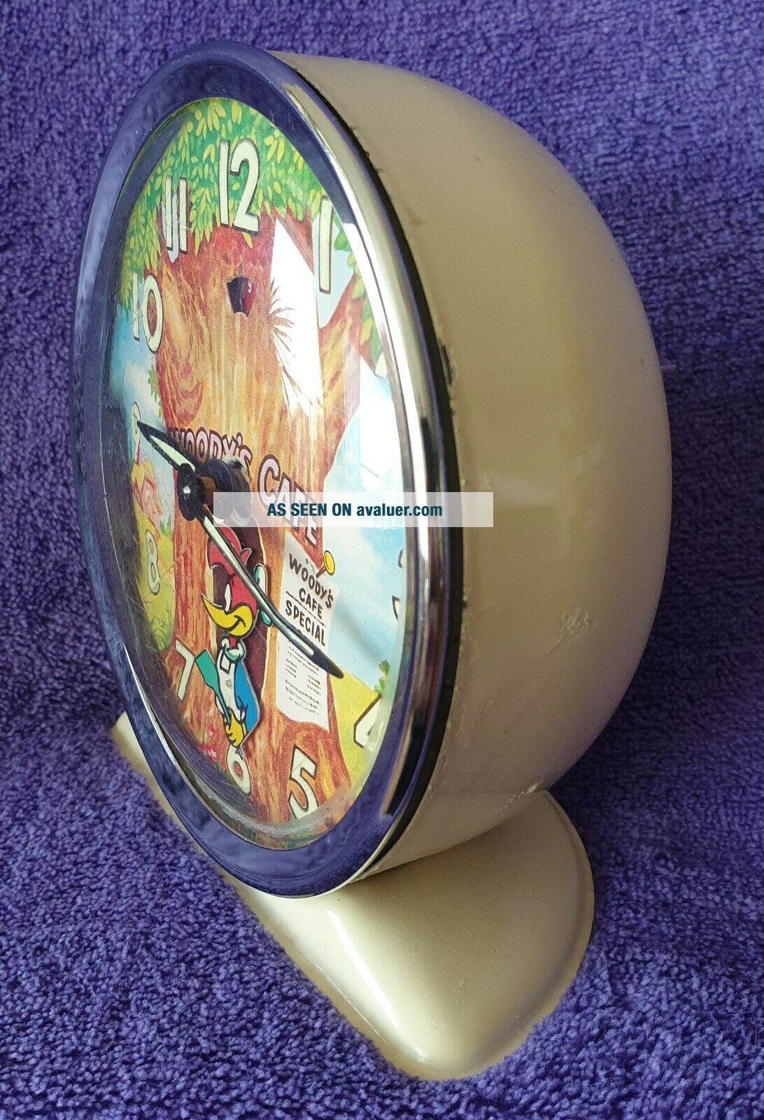 Woody Woodpecker Alarm Clock Animate Vintage Wind Up Alarm Clock | #3898505