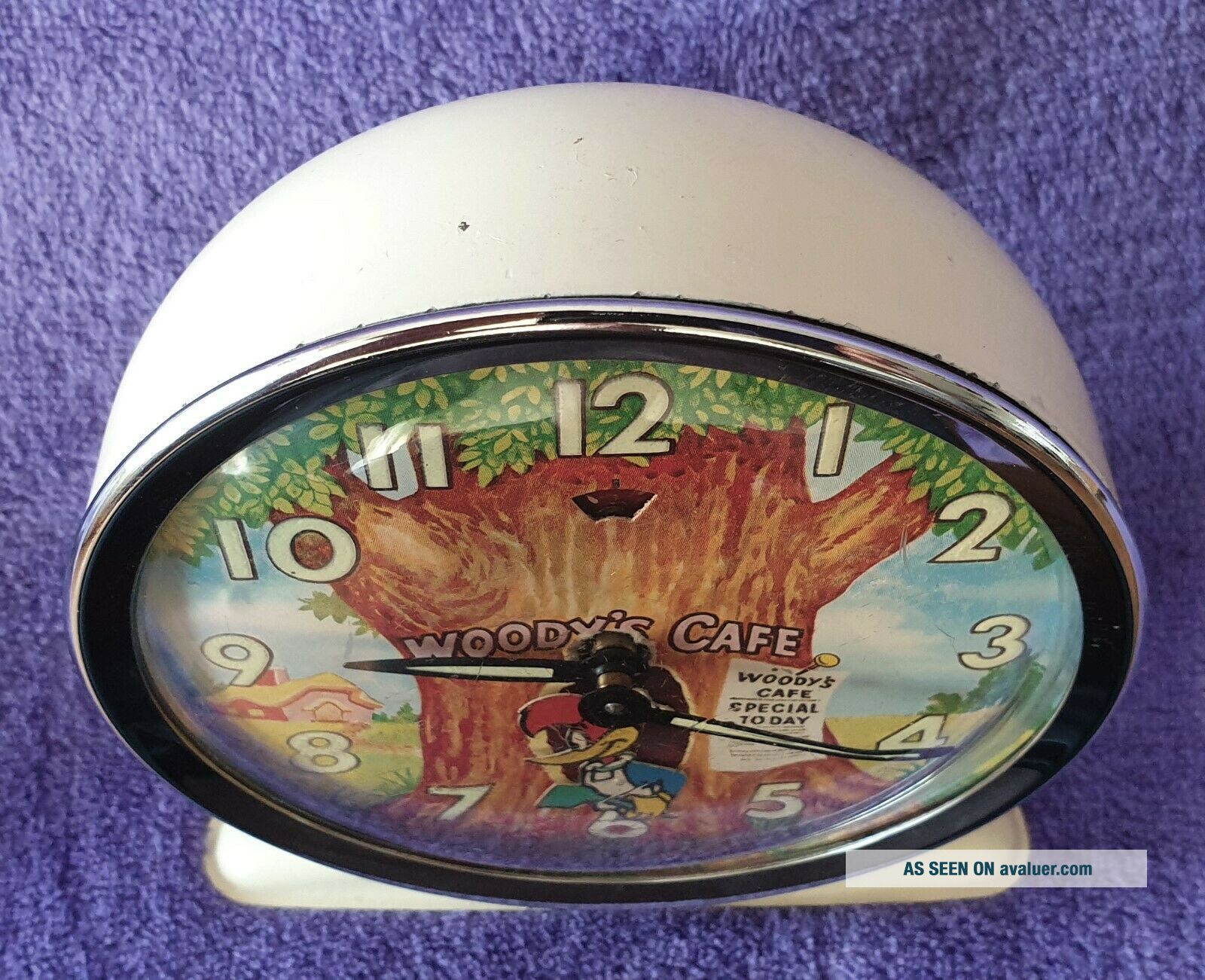 Woody Woodpecker Alarm Clock Animate Vintage Wind Up Alarm Clock | #3898505