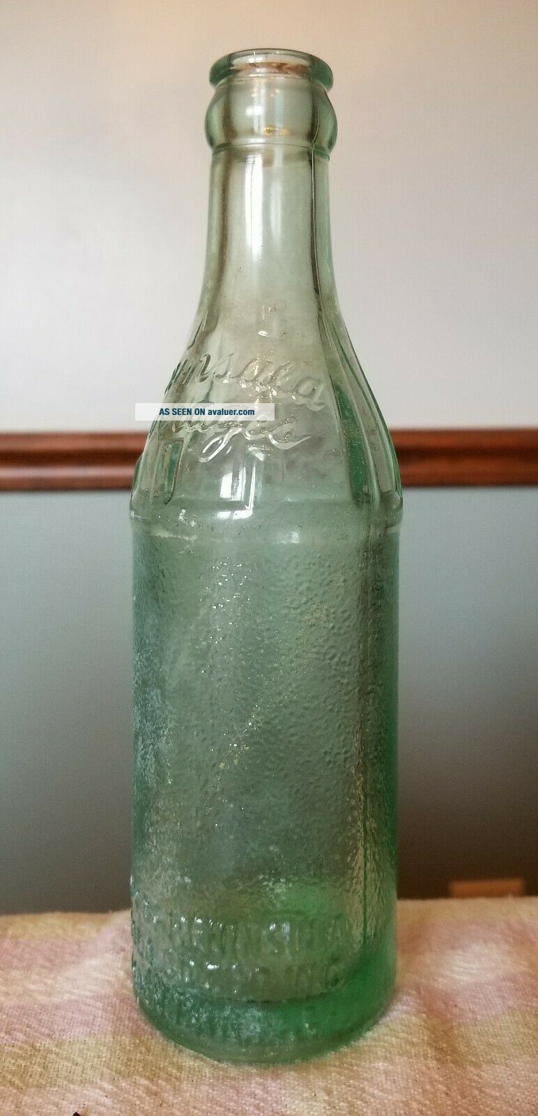 VTG Antique Coca - Cola Bottle Peninsula Beverages Iron Mountain ...