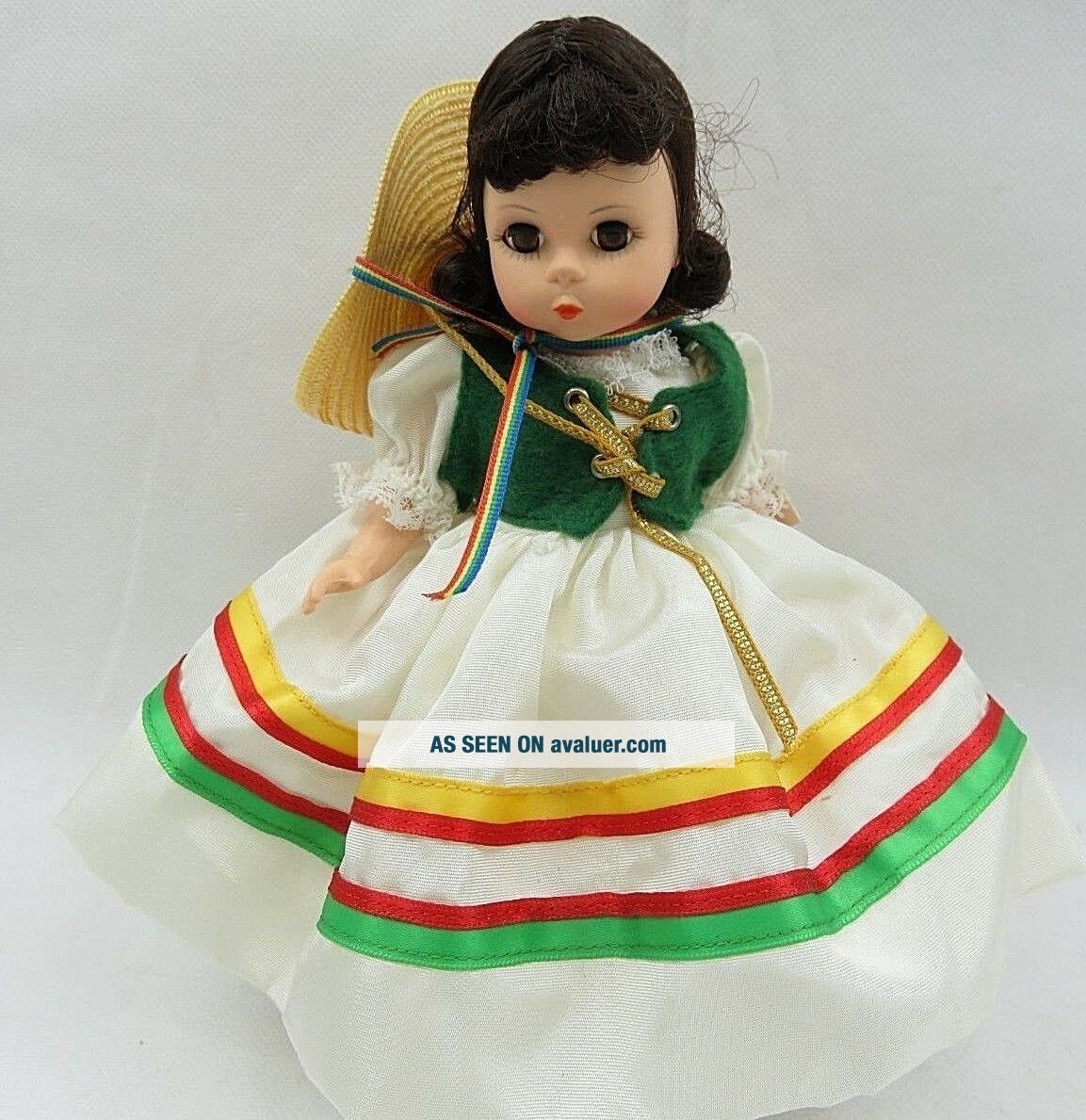 Vintage Madame Alexander Miniature Showcase Canada Doll & Booklet ...