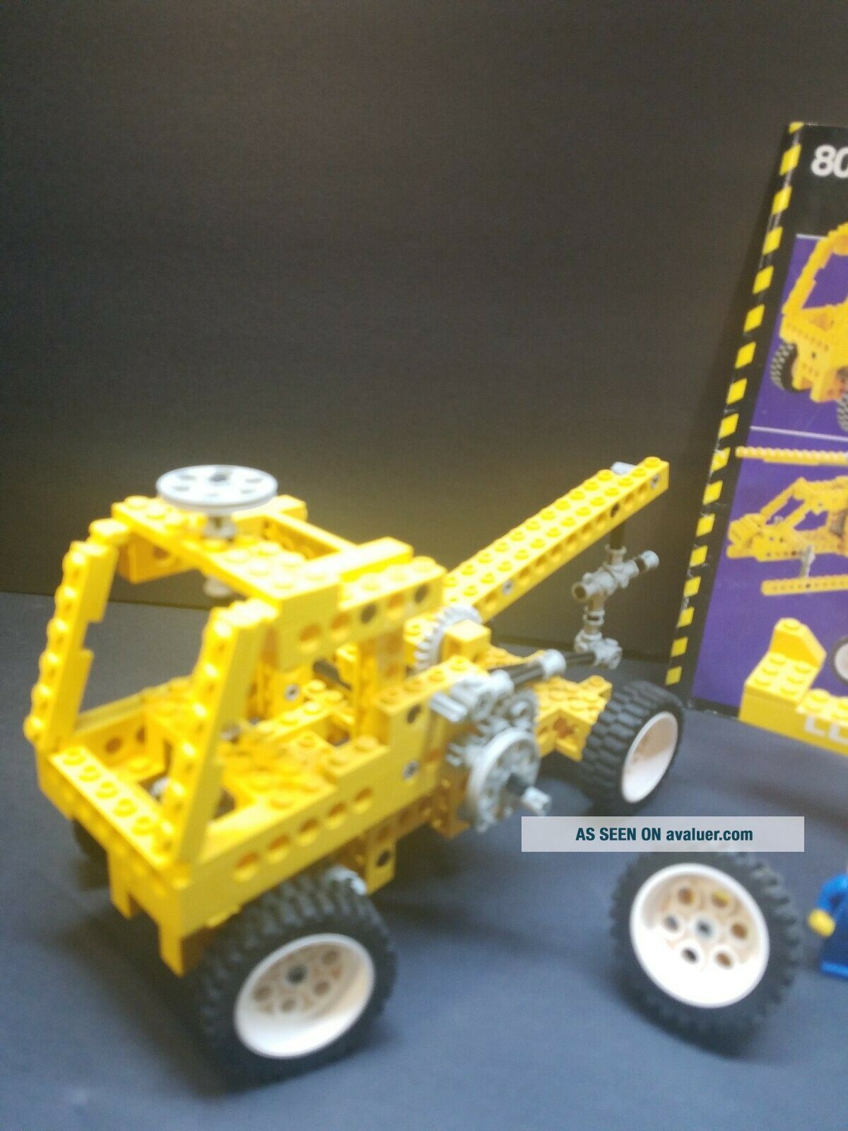 Vintage LEGO Technic 8034 Set With Book Incomplete Set 1991 | #3910387