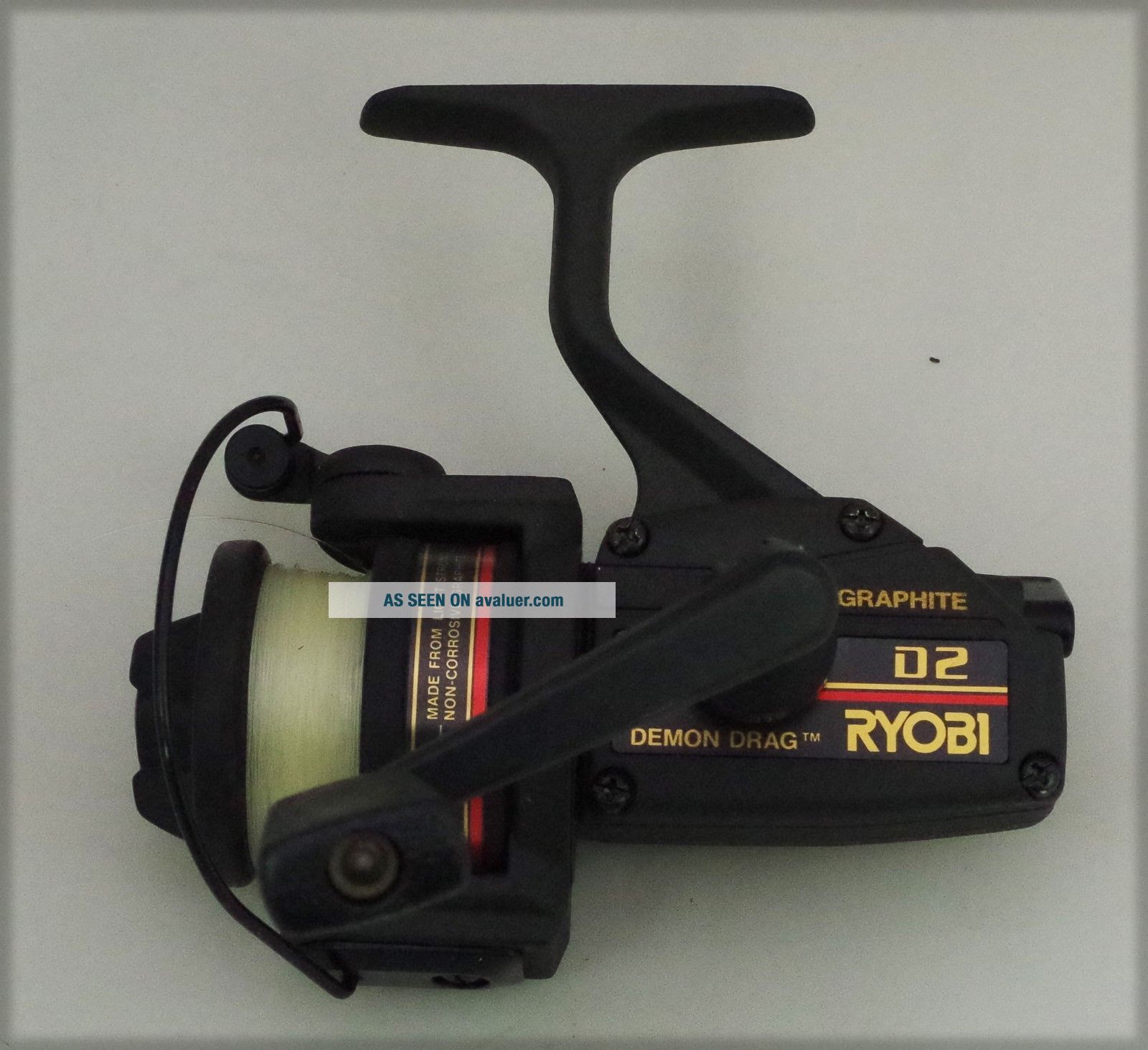 Vintage Ryobi D2 Spinning Reel W/ " Demon Drag " | #3922125