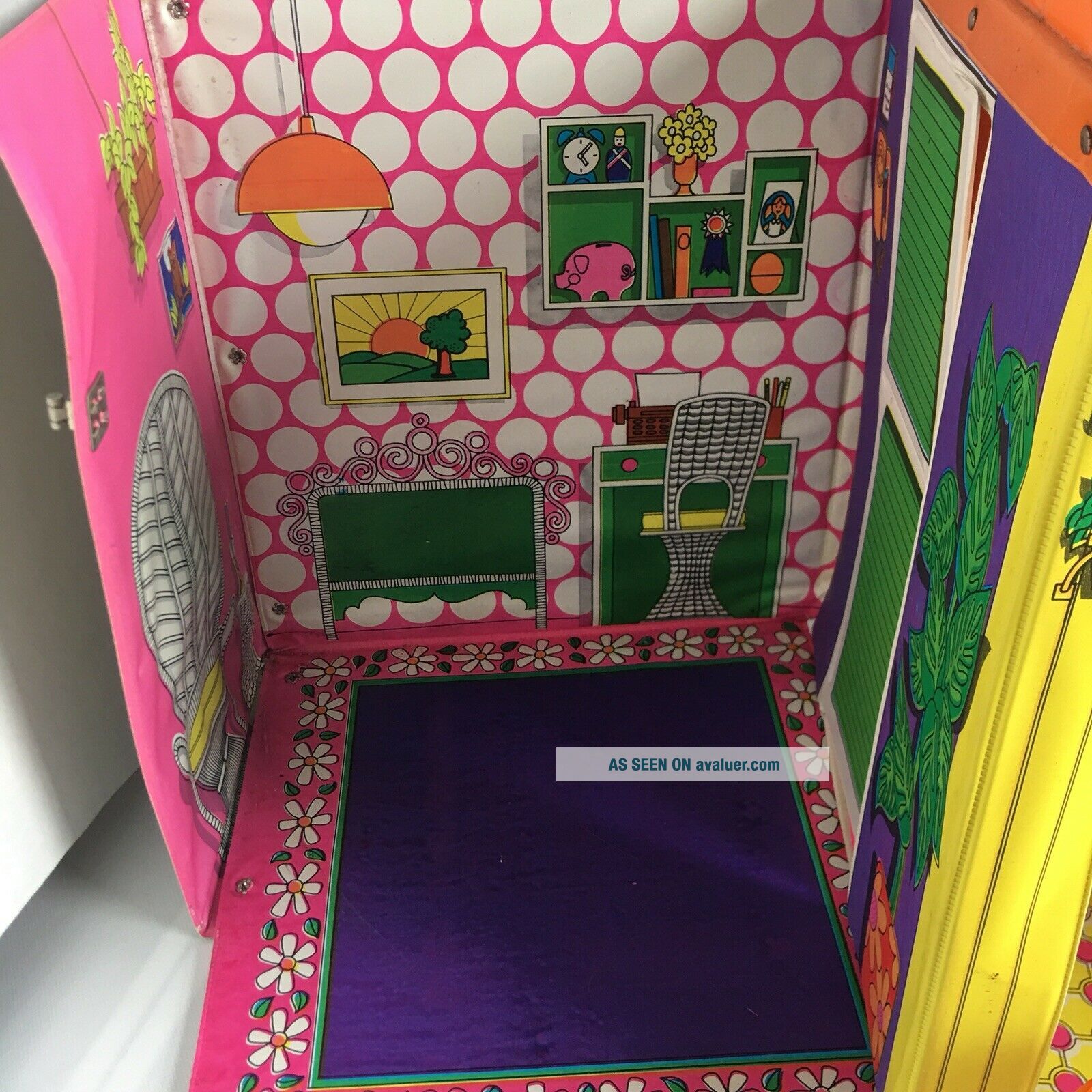 Vintage Barbie Country Living Home With Furniture 1970s Mattel | #3919096
