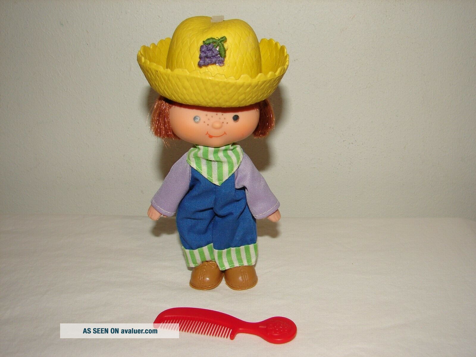 Vintage Strawberry Shortcake Huckleberry Pie Doll 1st Ed. Factory ...