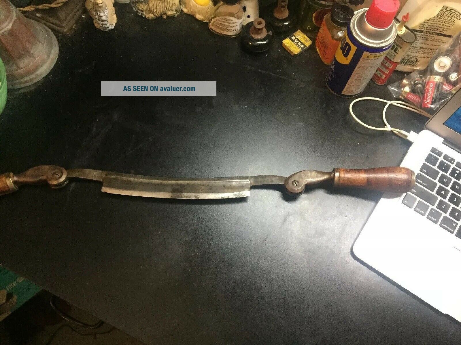 Antique Folding Draw Knife Blade 8” | #3960337