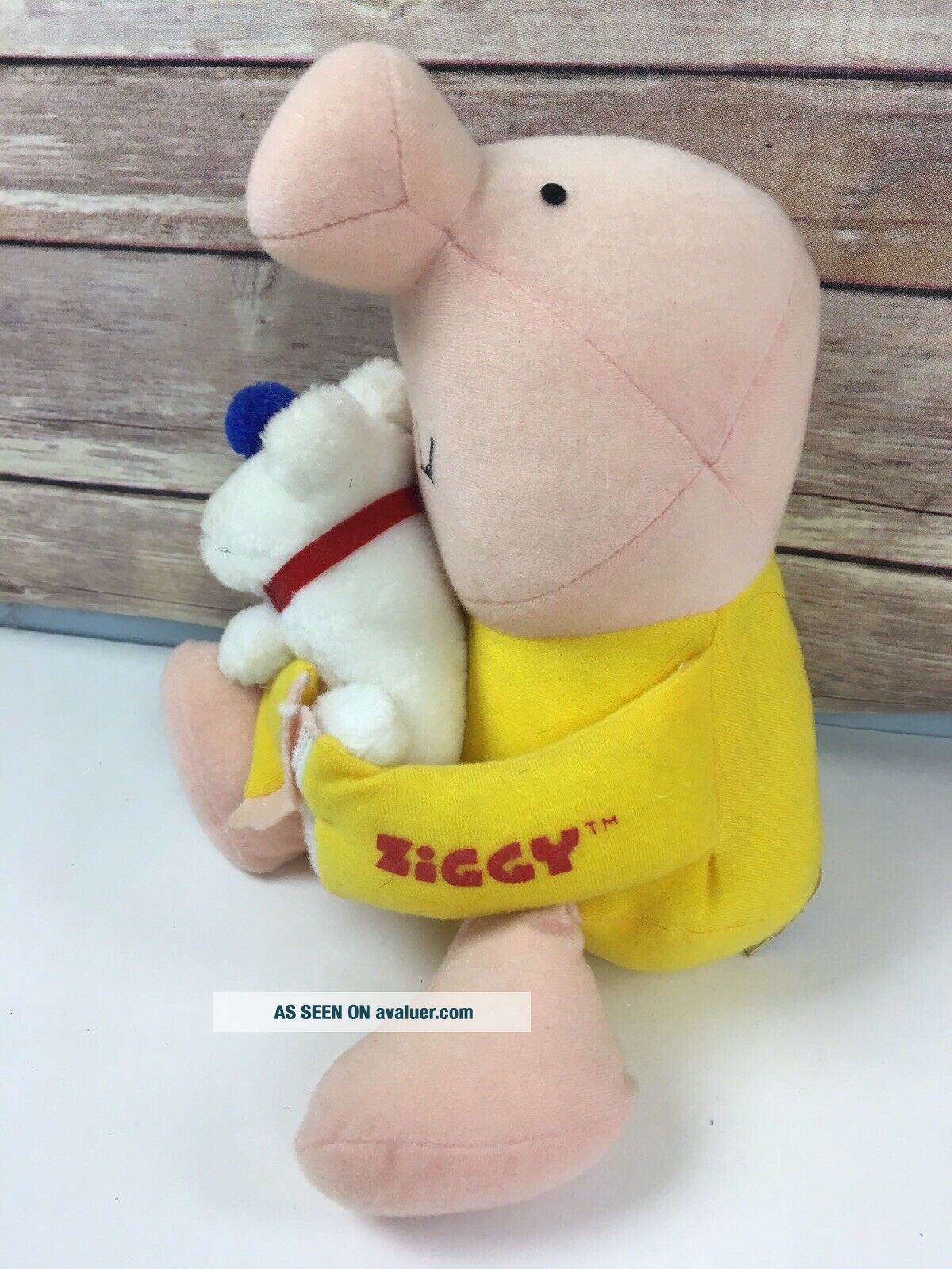 Vintage 1981 Ziggy Fuzz Plush Doll Vintage Old School Applause Toy ...
