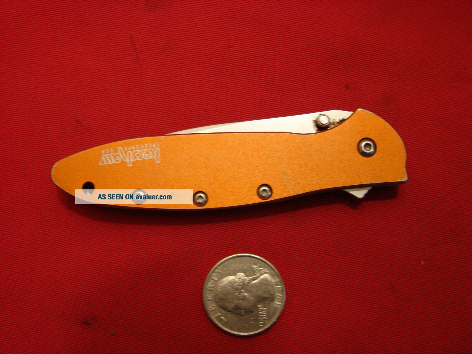 KERSHAW USA LEEK SPEED ASSIST KNIFE ORANGE 1660OR USA KNIFE | #3951253