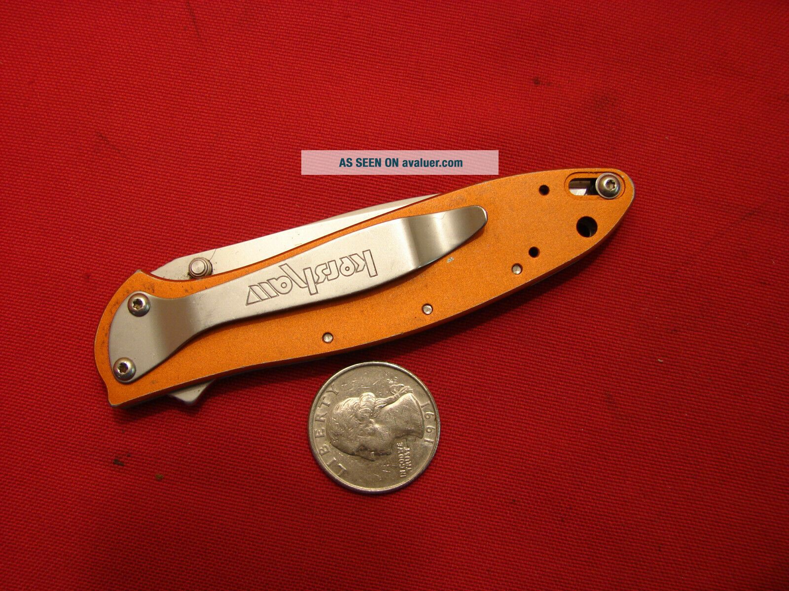 KERSHAW USA LEEK SPEED ASSIST KNIFE ORANGE 1660OR USA KNIFE | #3951253