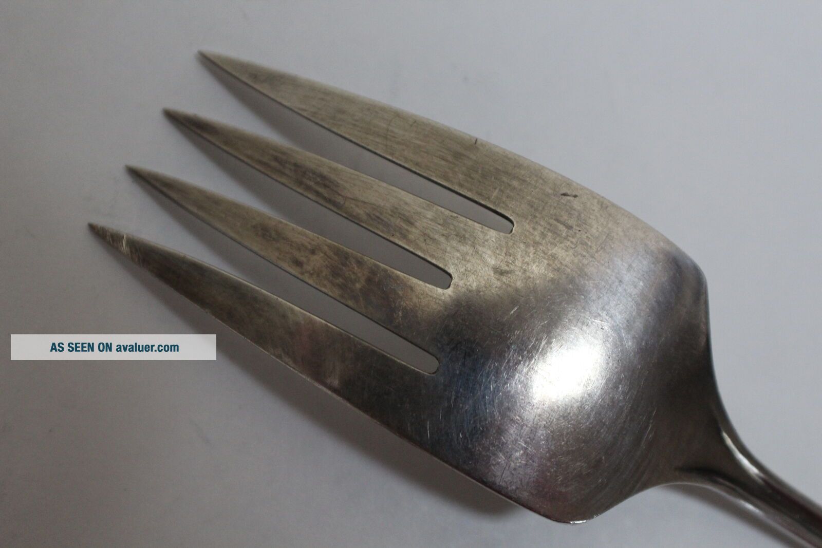 Oneida Community Plate 1921 Grosvenor Silverplate Flatware Serving Fork ...