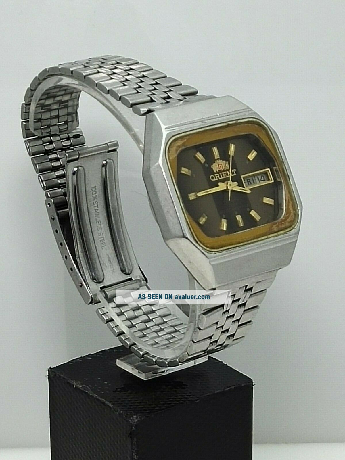 VINTAGE ORIENT CRYSTAL AUTOMATIC 21JEWELS 469KJ8 - 40 WRIST WATCH FOR ...