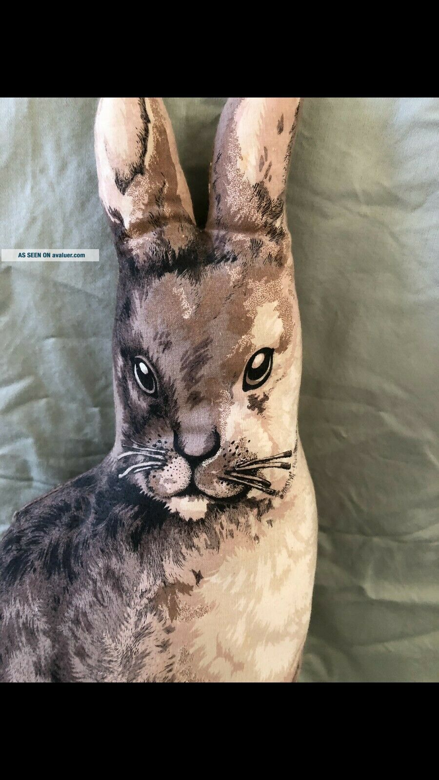 Vintage Arnold Print Rabbit Anniversary Cloth Doll | #3996358