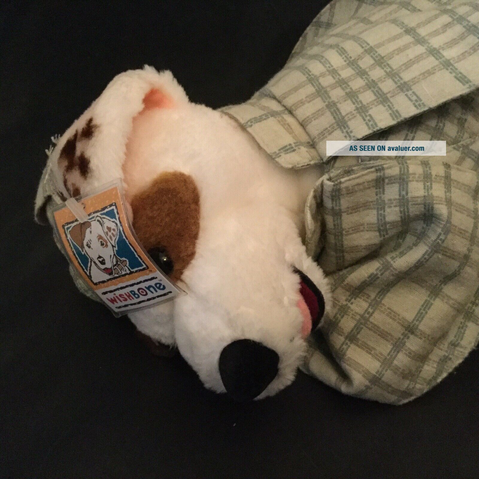 Vintage 1996 WISHBONE JACK RUSSELL TERRIER SHERLOCK HOLMES Plush 12 ...