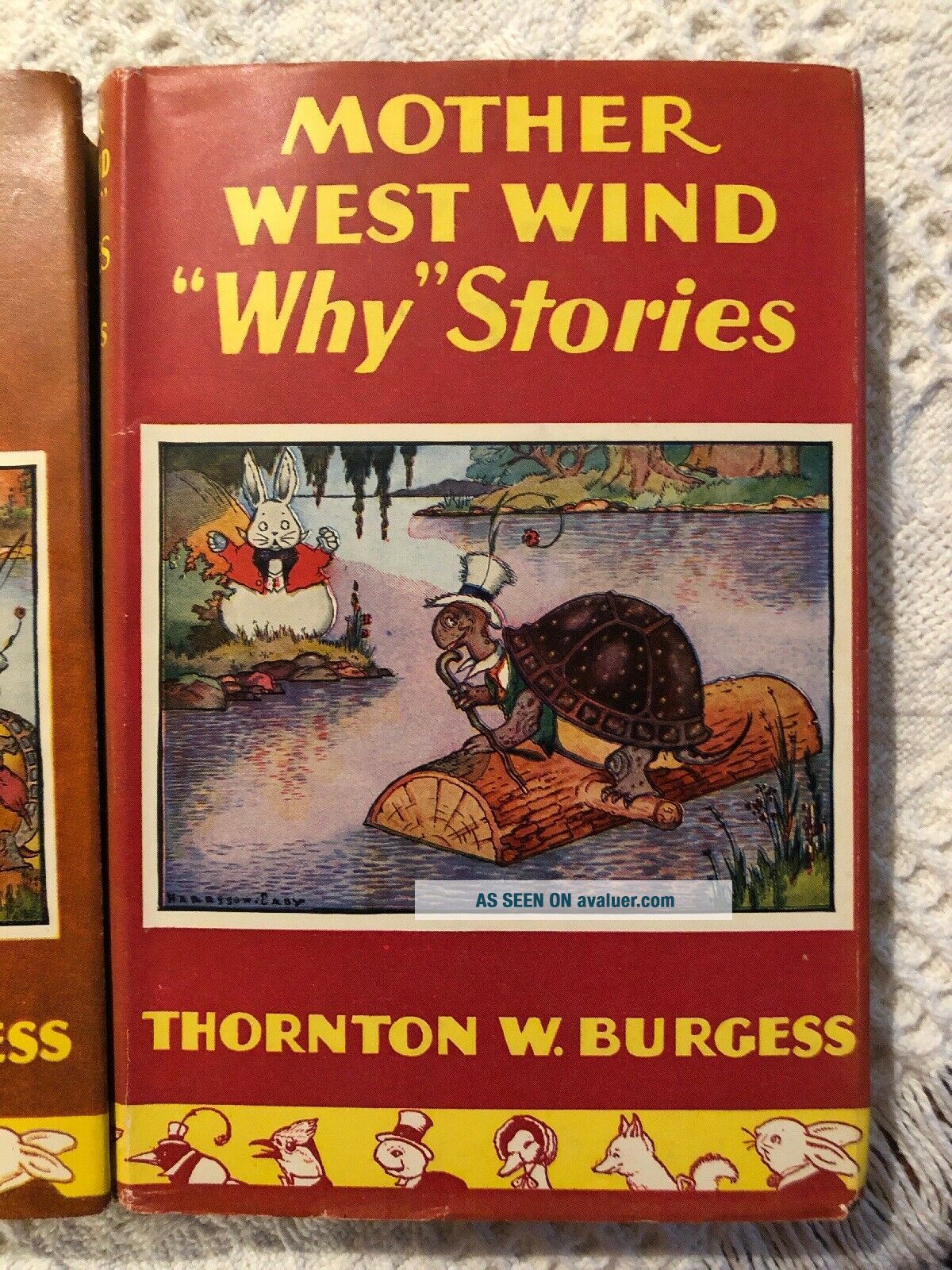 Antique Mother West Wind Stories Books Why & How 1915 & 1916 Thornton ...