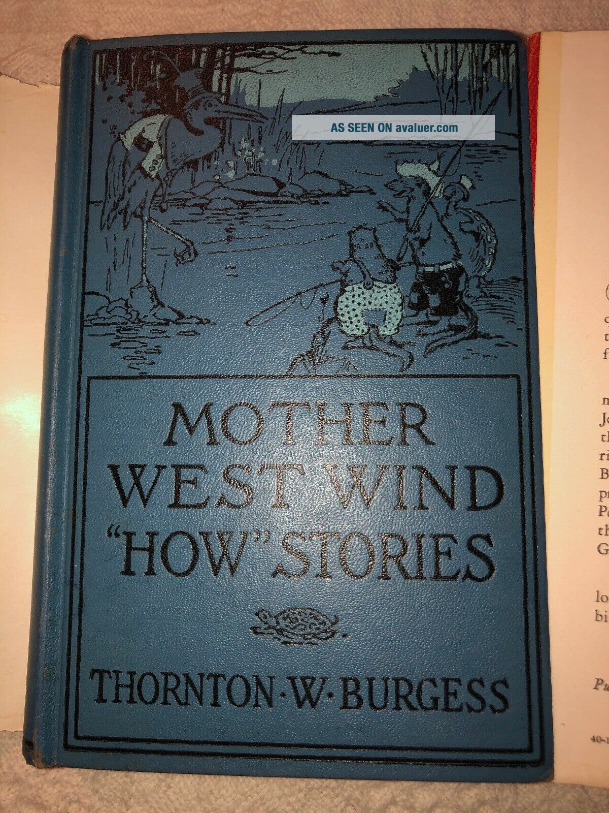 Antique Mother West Wind Stories Books Why & How 1915 & 1916 Thornton ...