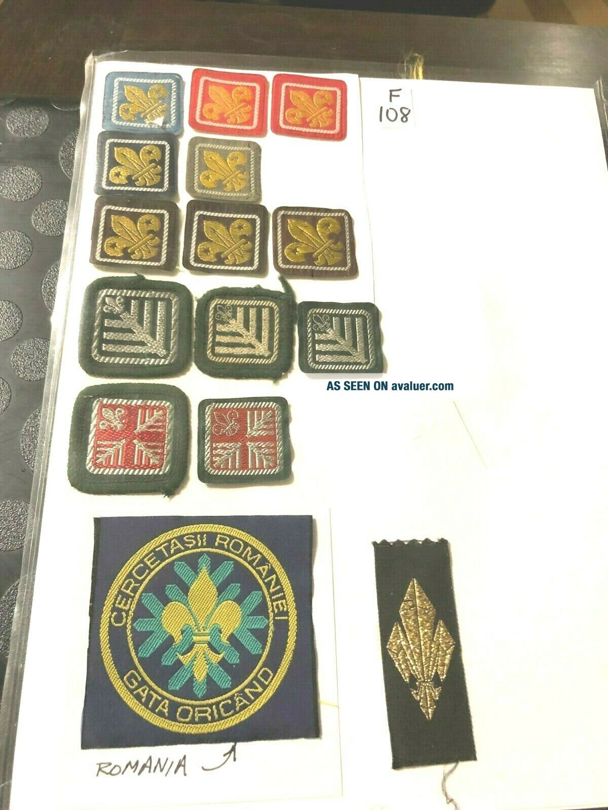 JUST IN TIME FOR THE 2019 WORLD JAMBOREE FOREIGN SCOUT BADGE SHEET F108 ...