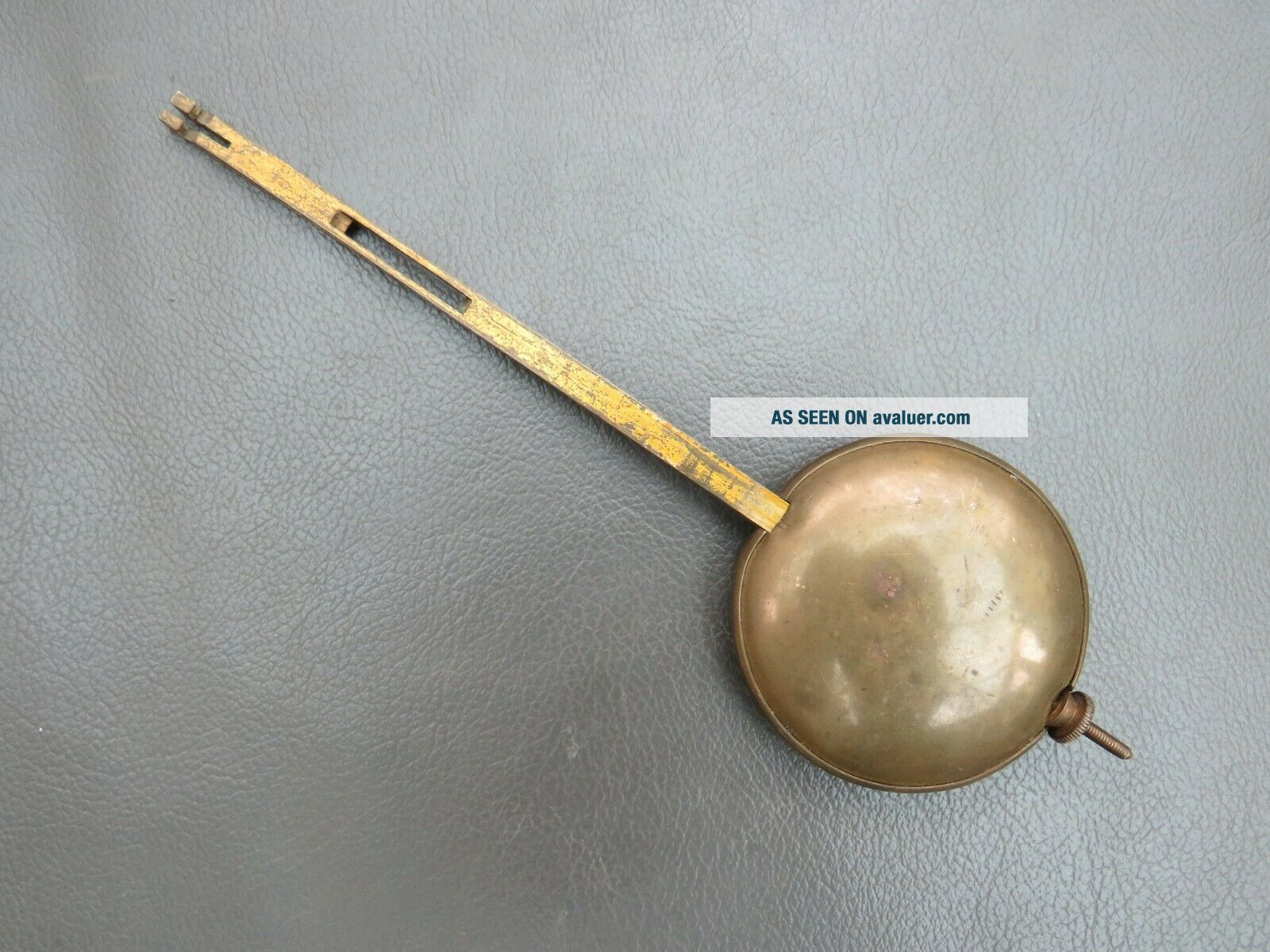 Vintage Brass And Metal Clock Pendulum - Spares Parts | #4024754