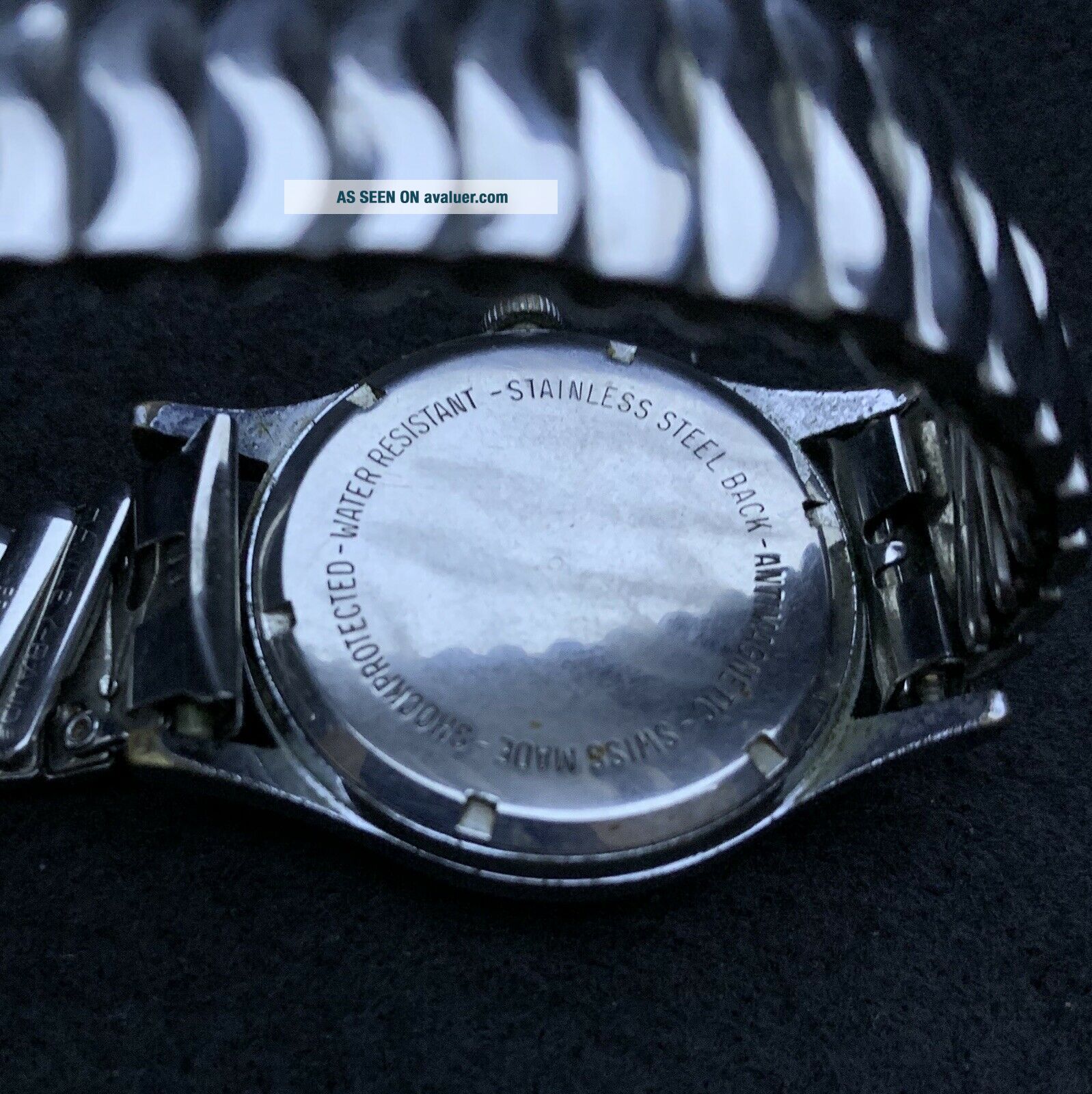 Vintage Helbros Swiss Mechanical Mid Century Watch With Stretch ...