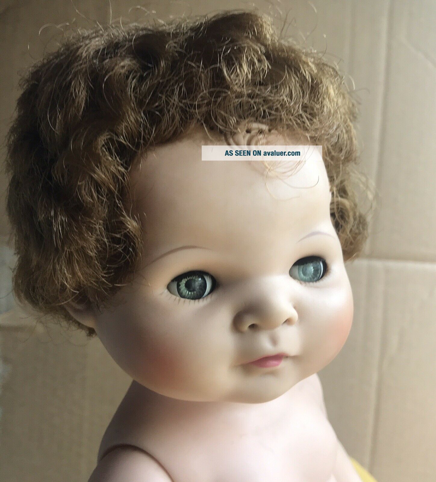VINTAGE AMERICAN CHARACTER 1958 TOODLES VINYL MOLDED HAIR SQUEAK BABY ...