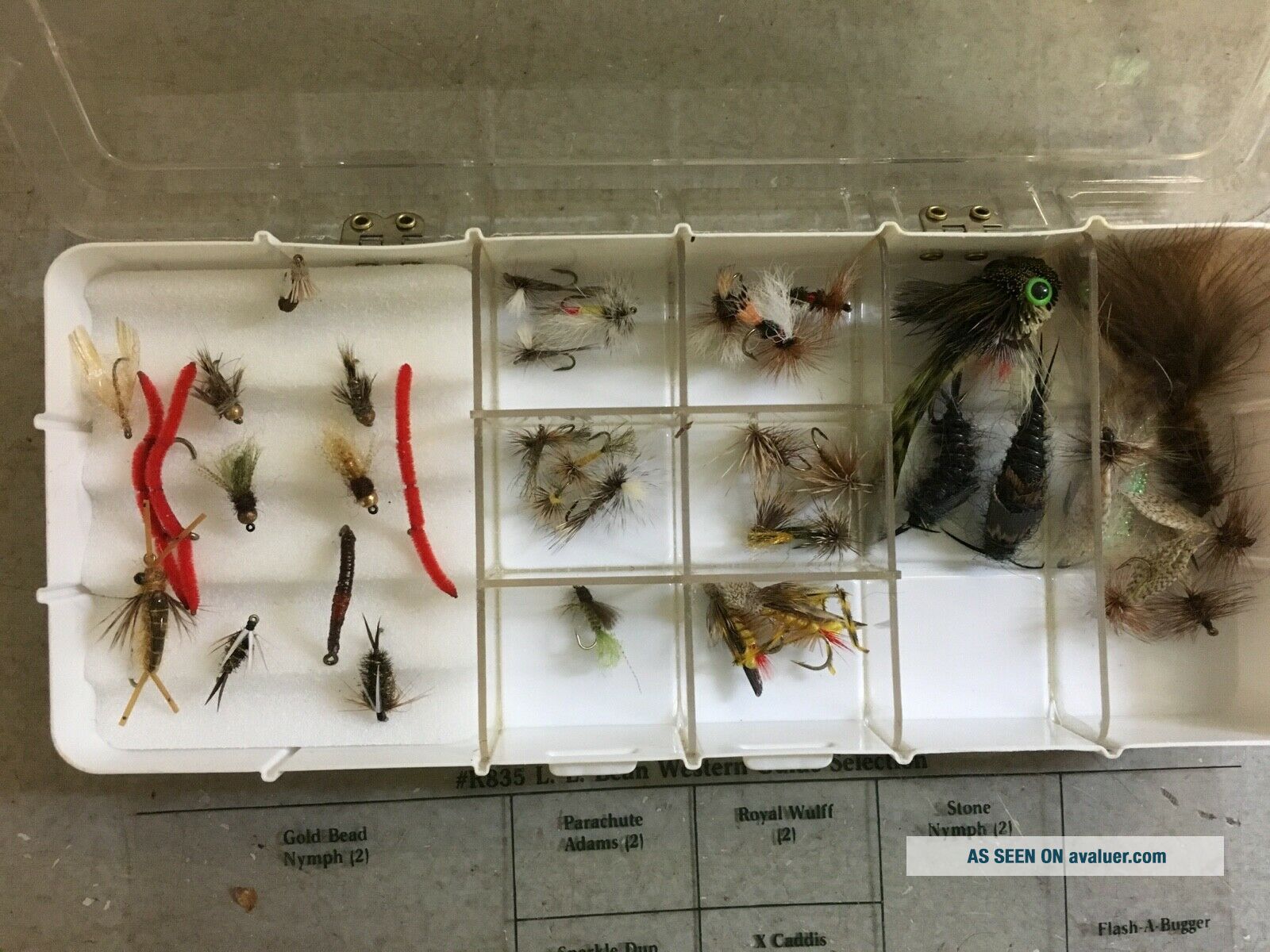L. L. Bean R835 Western Guide Selection Fly Fishing Lures - Over 35 ...