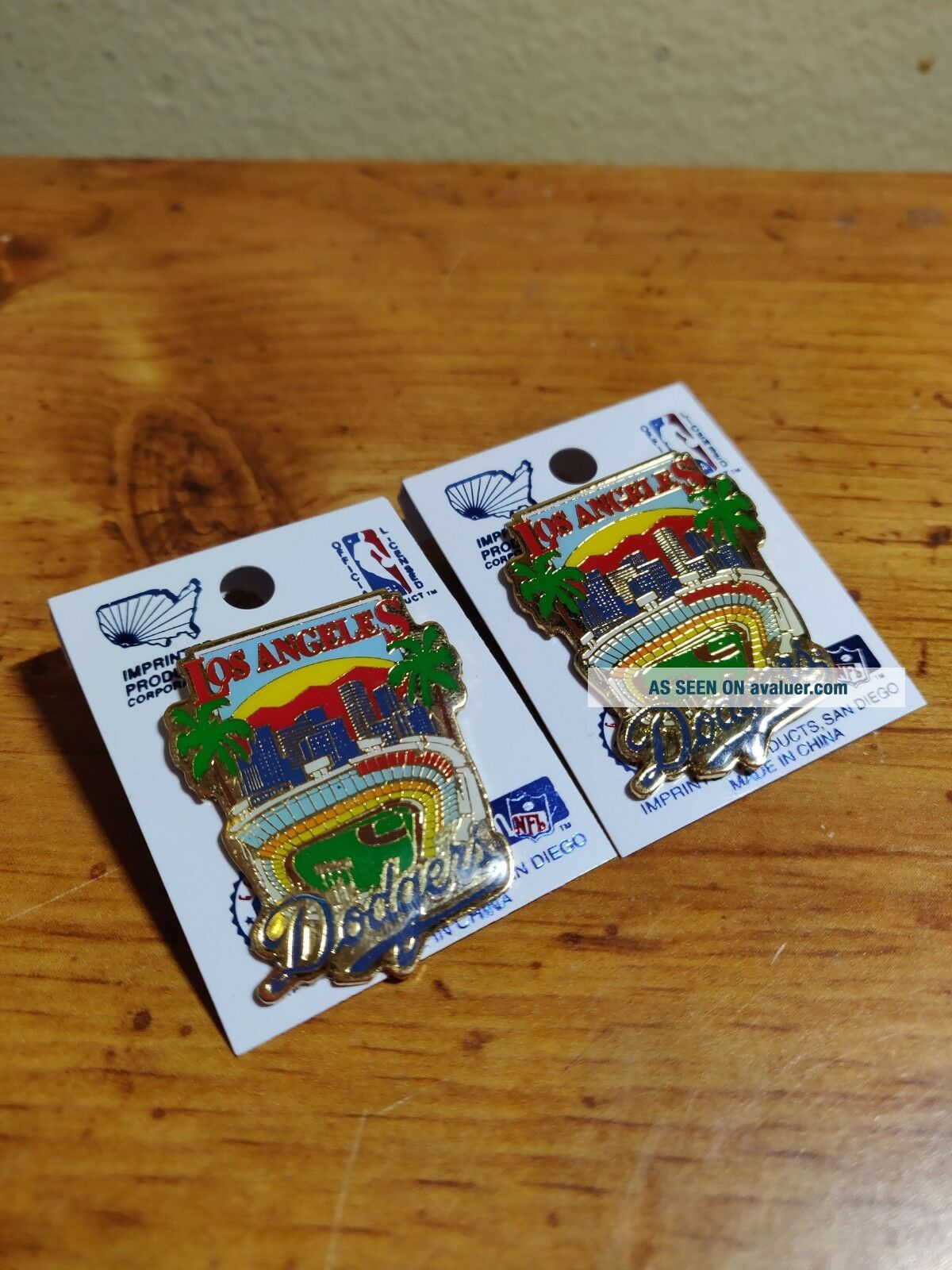 Dodger Los Angeles Stadium Pin Antique Collectible 2 Pins | #4006640