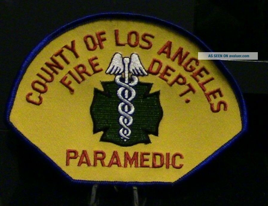 County Of Los Angeles, CA Fire Department/Paramedic Patch. | #3958782