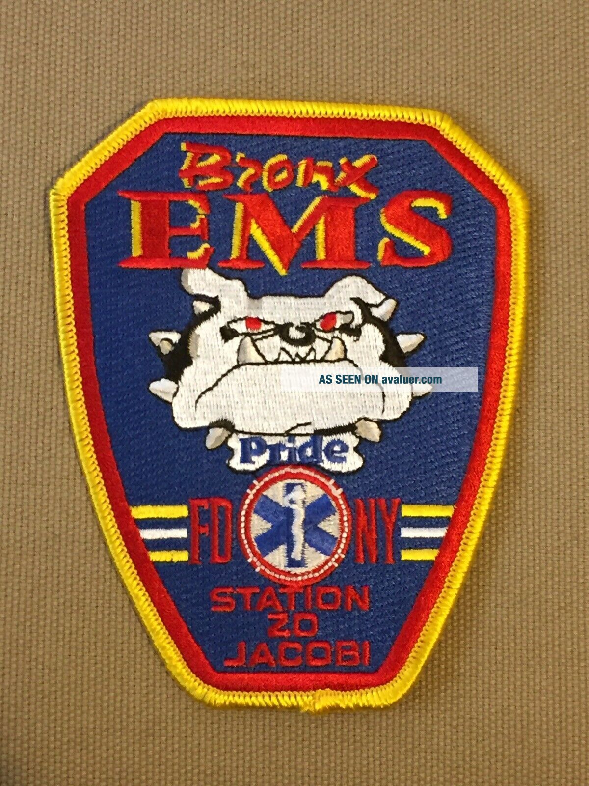 FDNY EMS Station 20 “BRONX EMS” Patch. | #3979857