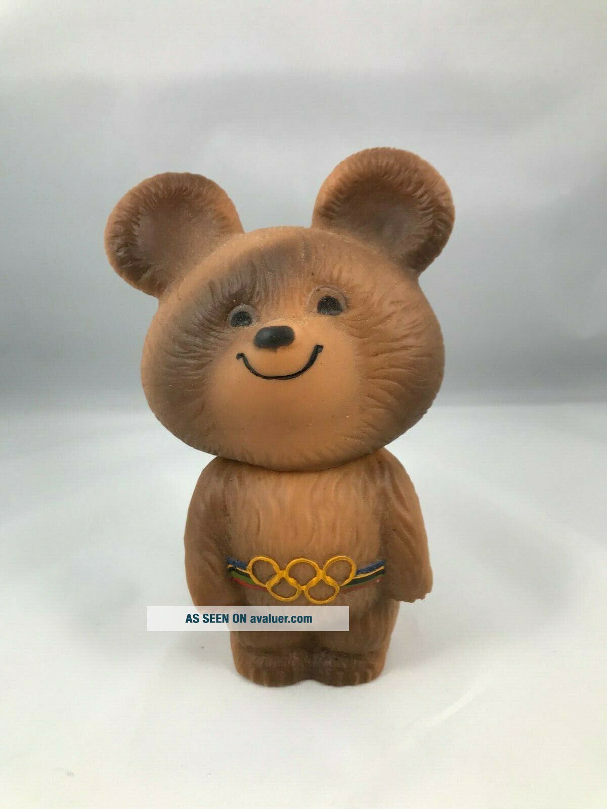 Vintage Russian USSR Olympic Bear 1980 Mascot - Rubber / Vinyl ...