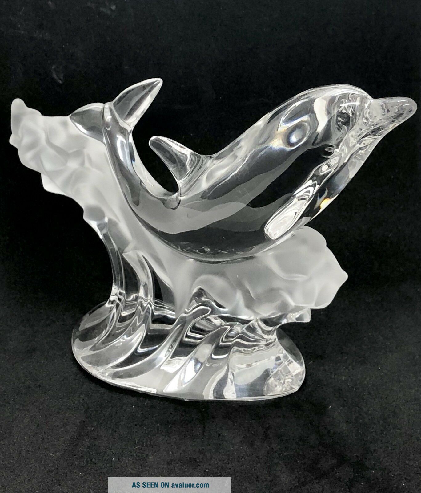 Lenox Fine Crystal Dolphin Figurine / Sculpture Made In Germany | #4082954