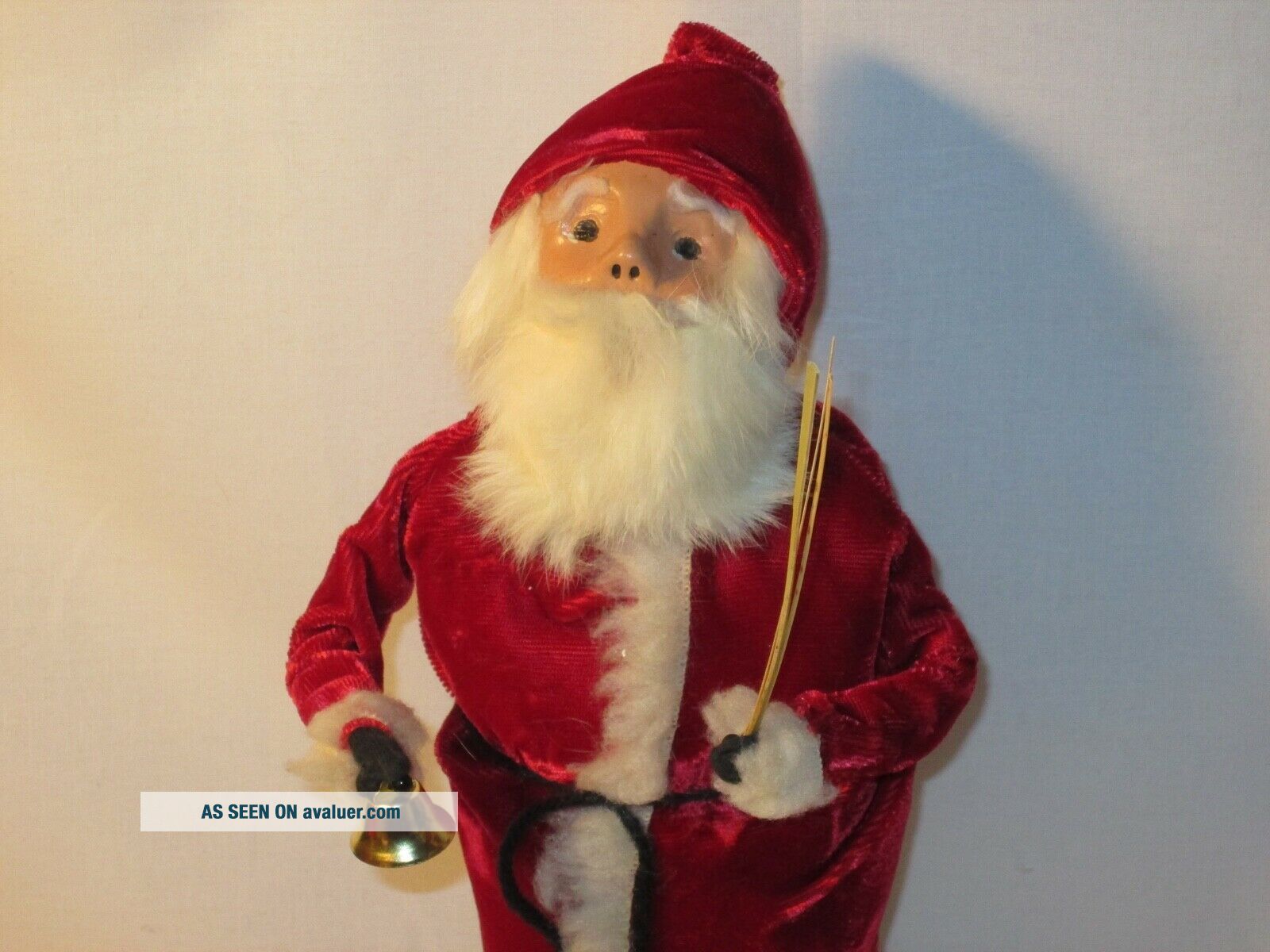 Byers Choice Retired 1984 Old World Santa With Switch And Bell Bumpy ...