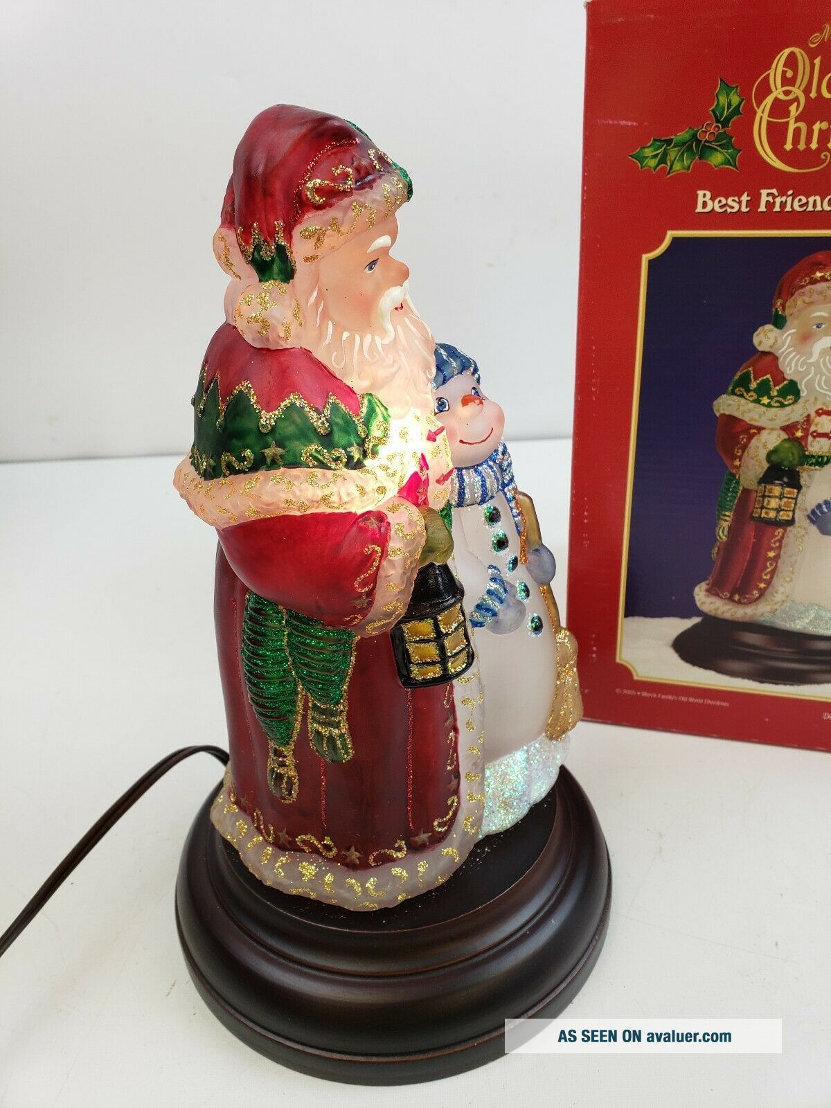 Old World Christmas - Best Friends Santa Light Up (2005) | #4117658