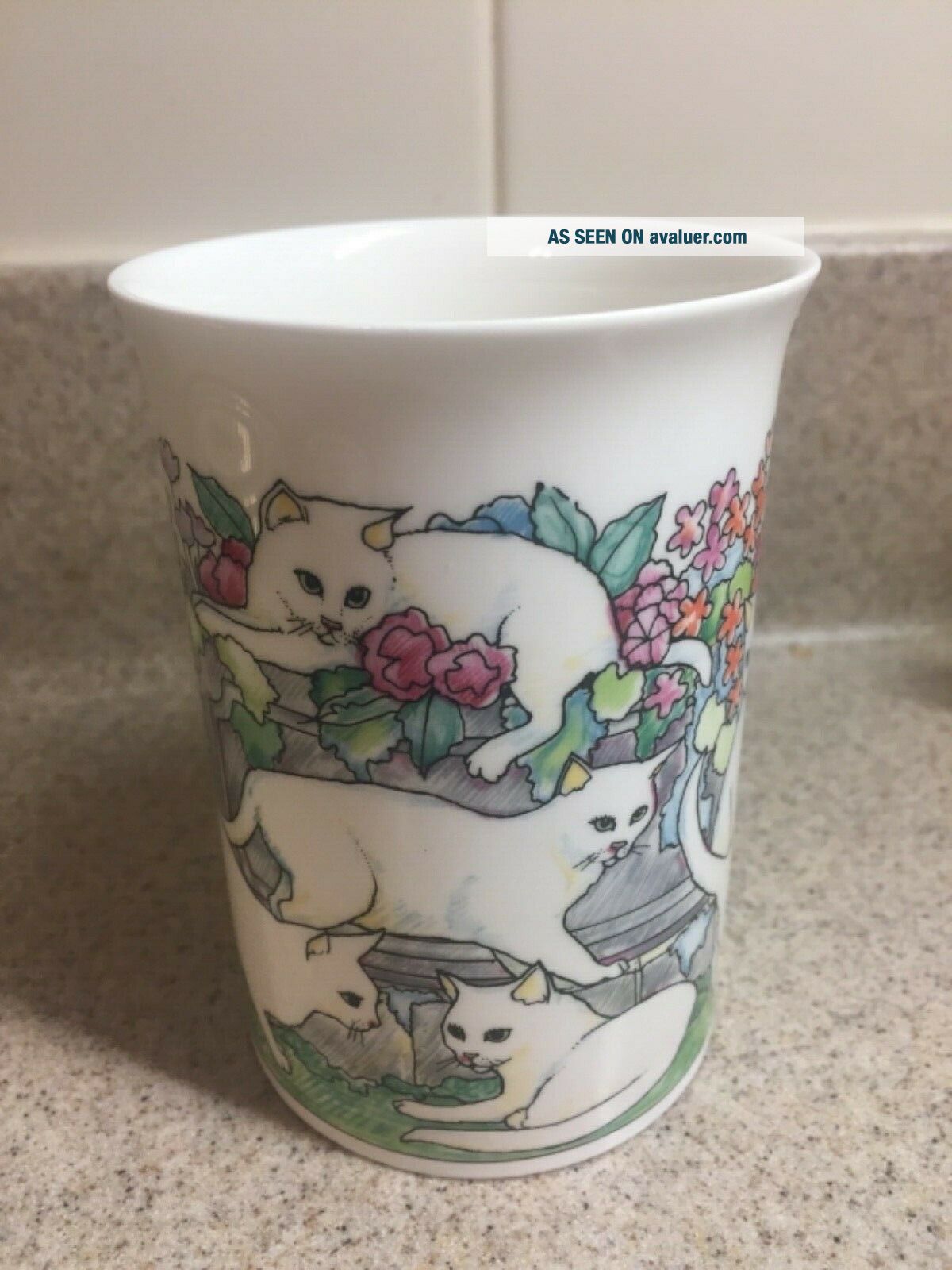 Dunoon Fine Bone China MUG " Cats” By Jack Dadd - Made In England ...