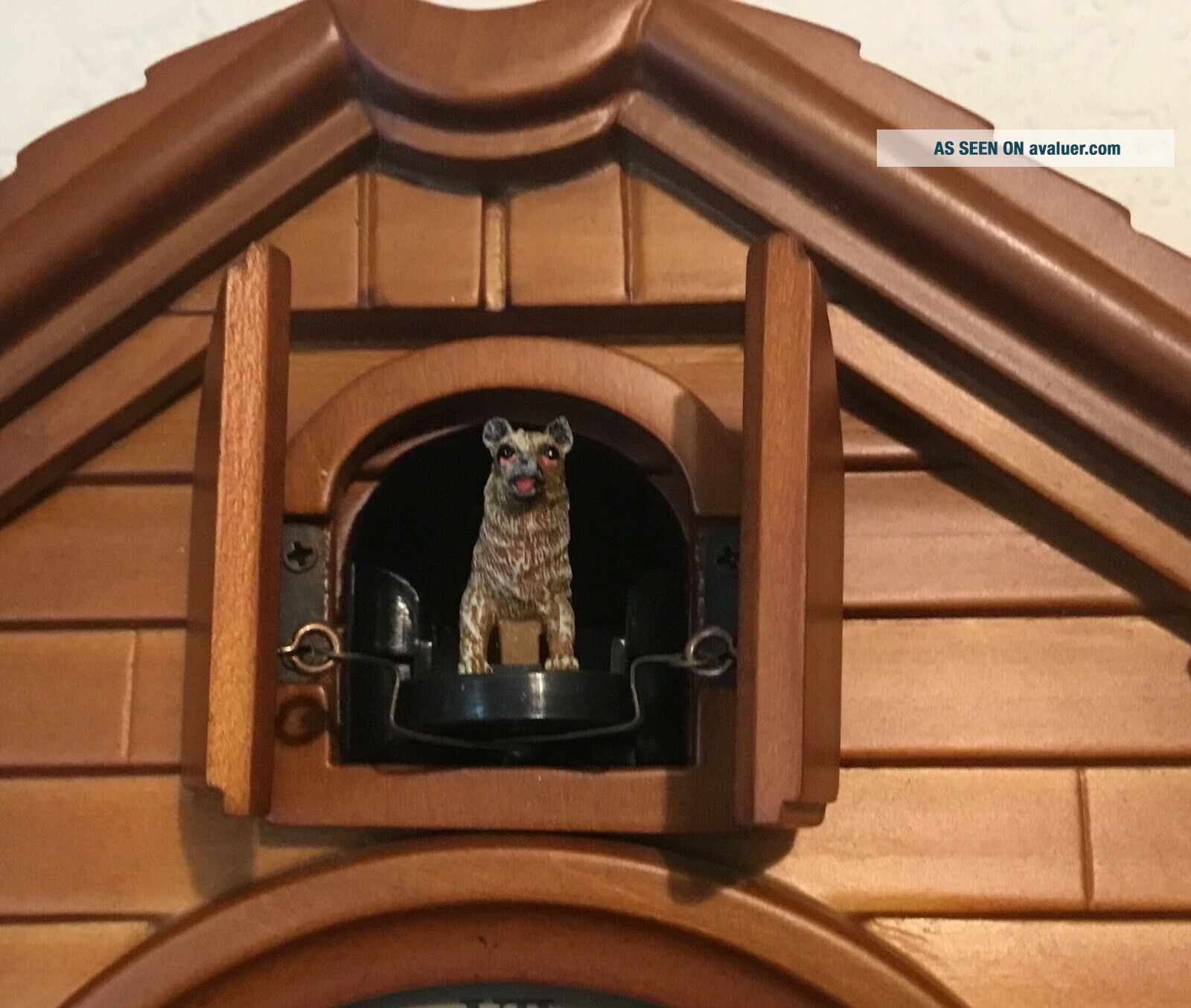 Bradford Exchange German Shepherd Cuckoo Clock - 2008 Limited Edition ...