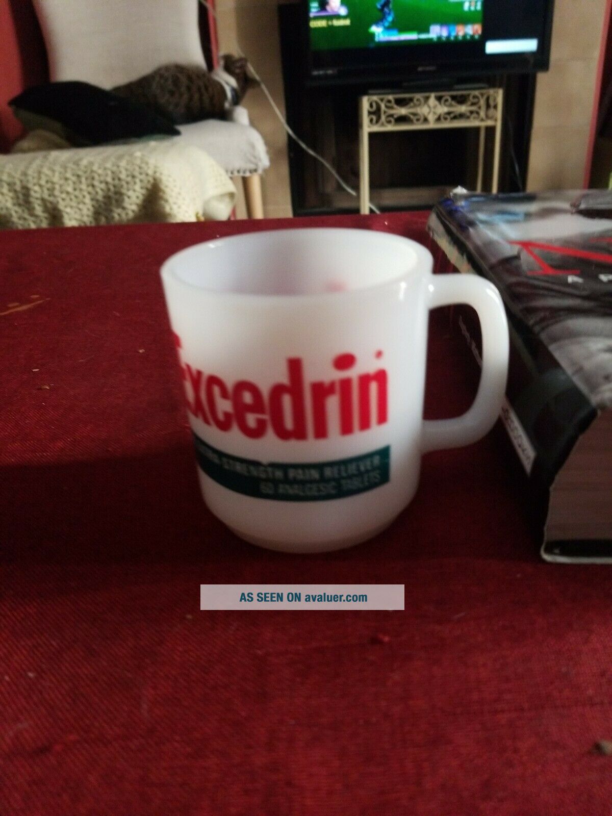Excedrin Headache Relief Vintage Novelty Ceramic Coffee Mug | #4123750
