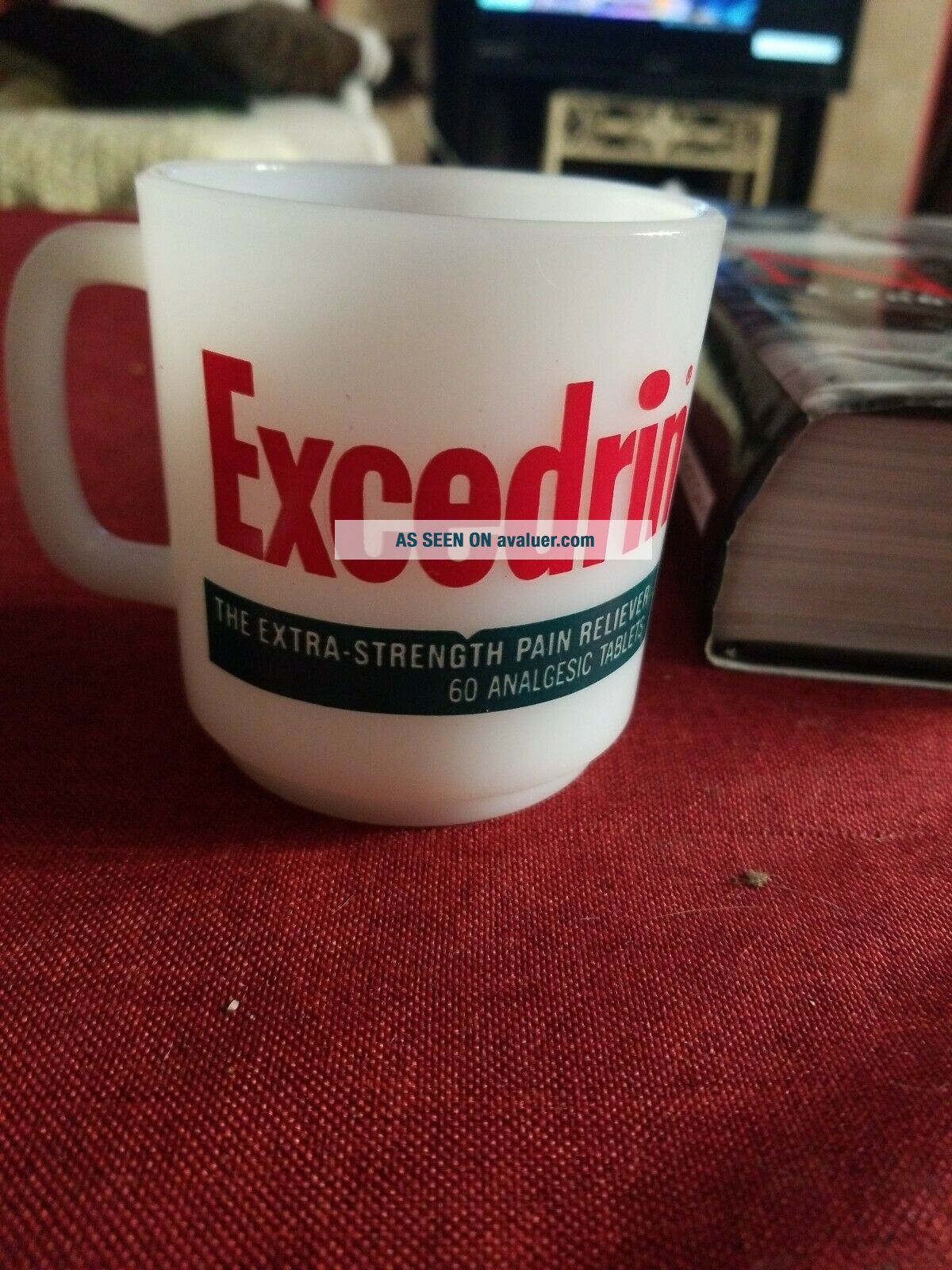 Excedrin Headache Relief Vintage Novelty Ceramic Coffee Mug | #4123750