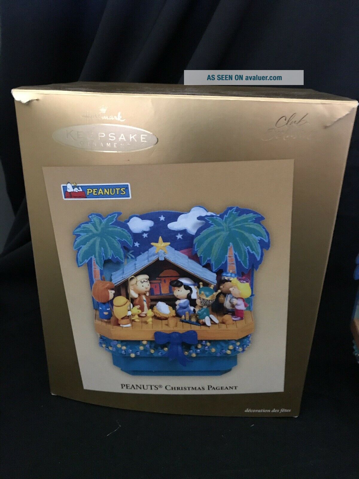 Hallmark Club Exclusive Peanuts Christmas Pageant Keepsake Ornament ...