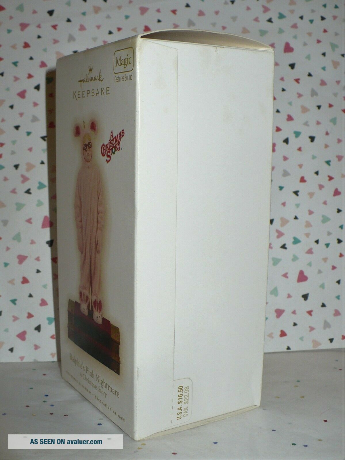 2009 HALLMARK MAGIC RALPHIE ' S PINK NIGHTMARE A CHRISTMAS STORY ...