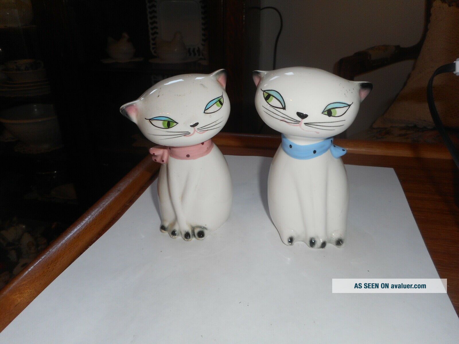 Vtg Holt Howard Cat Salt And Pepper Shakers | #4132294