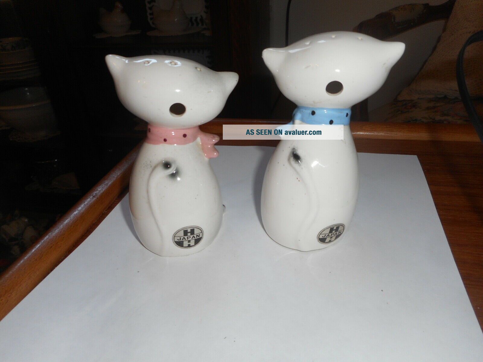 Vtg Holt Howard Cat Salt And Pepper Shakers | #4132294