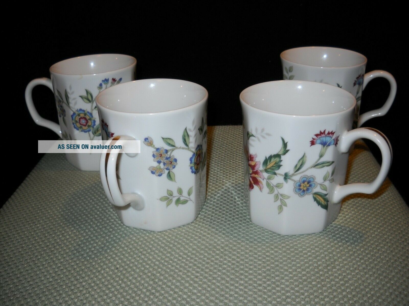 Andrea By Sadek BUCKINGHAM Tea Set Tea Pot & 4 Mugs | #4137285